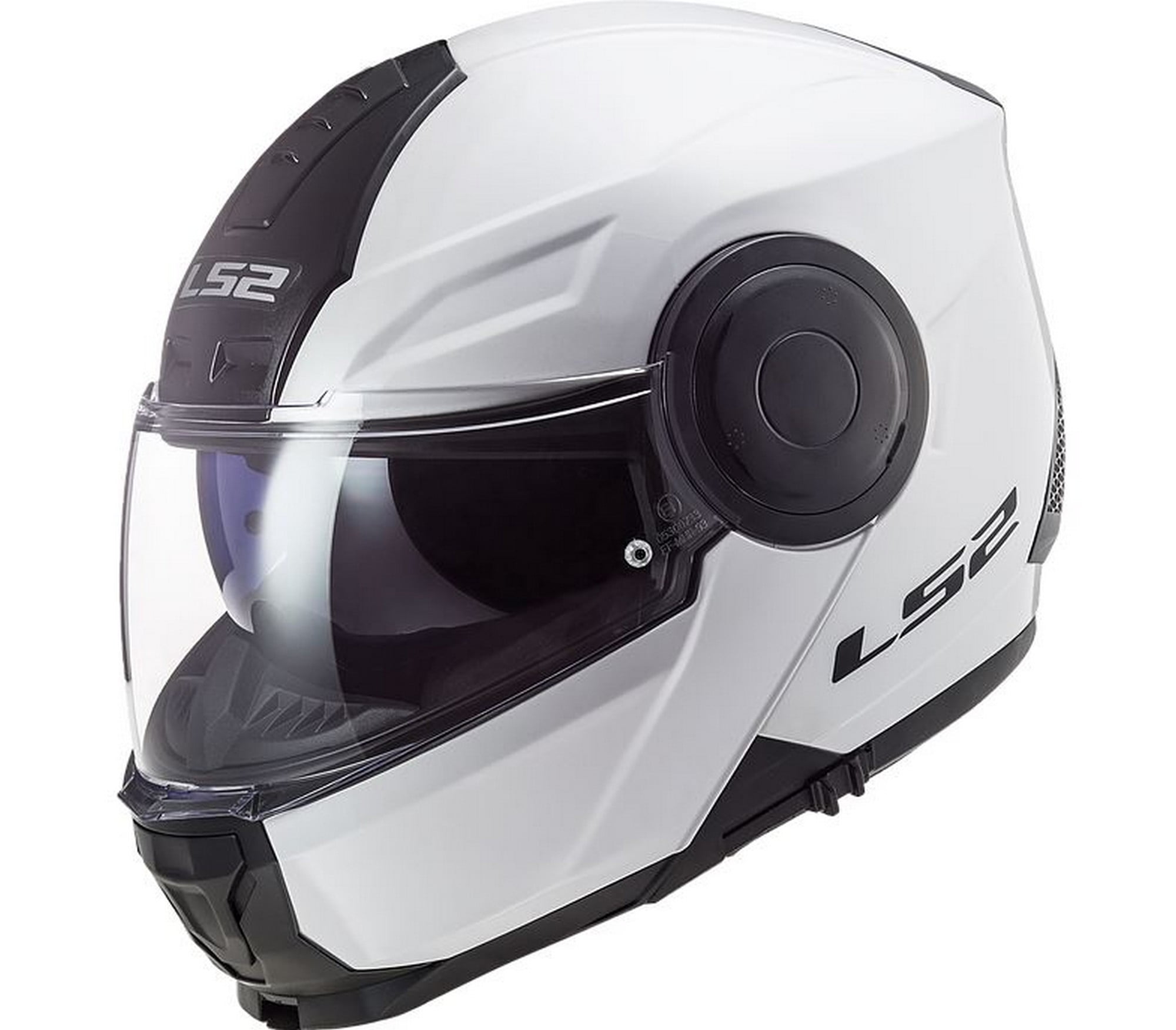 LS2 Horizon Modular Motorcycle Helmet White XL - Walmart.com