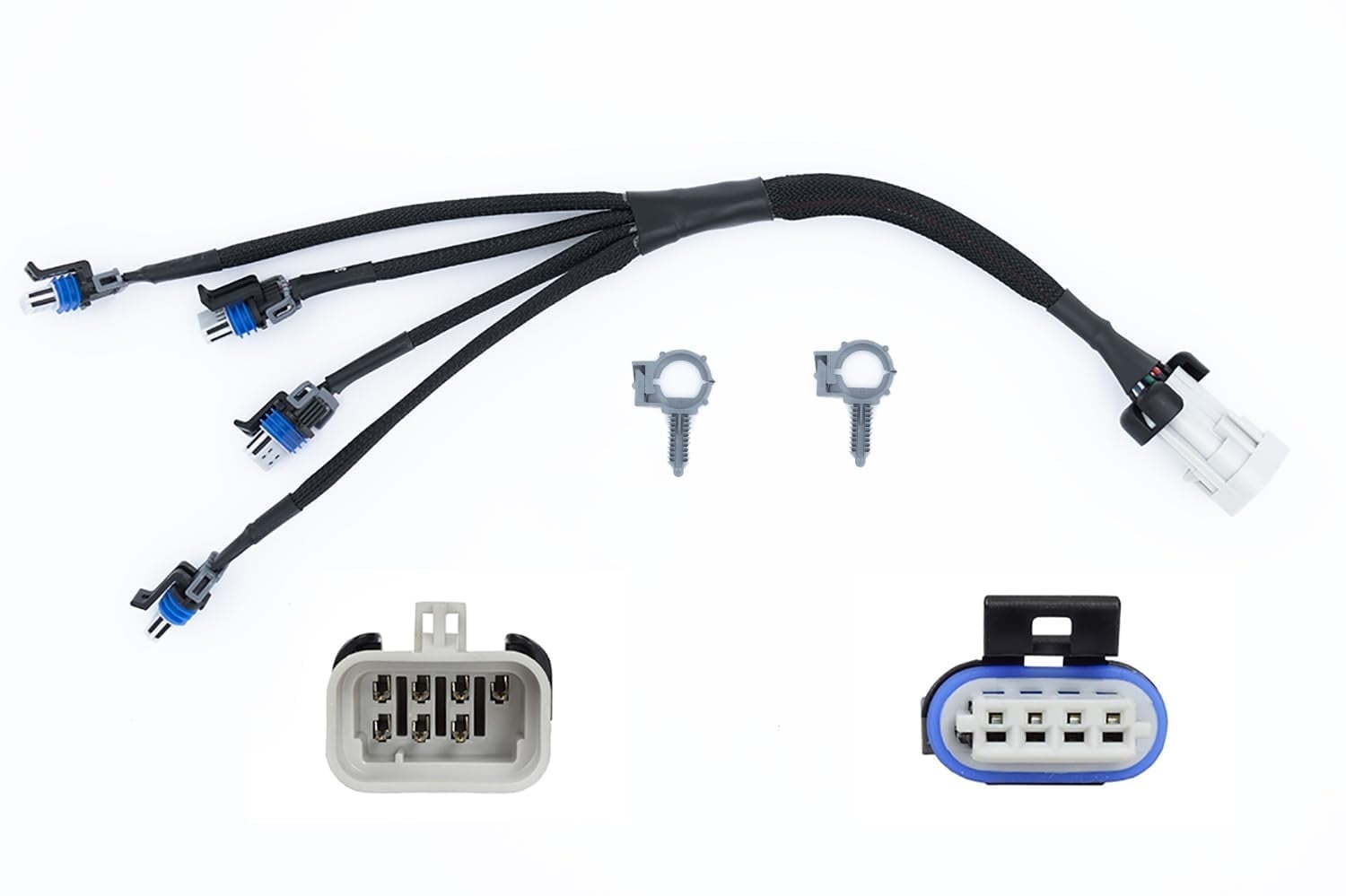 ICT Billet LS2 LS3 Coil Wire Harness for Factory Mount Location (1 ...