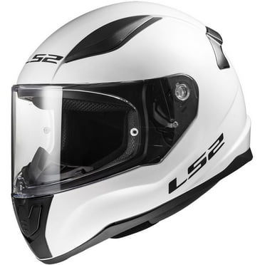 LS2 Bagger Solid Gloss Pearl White Helmet size 2X-Large - Walmart.com