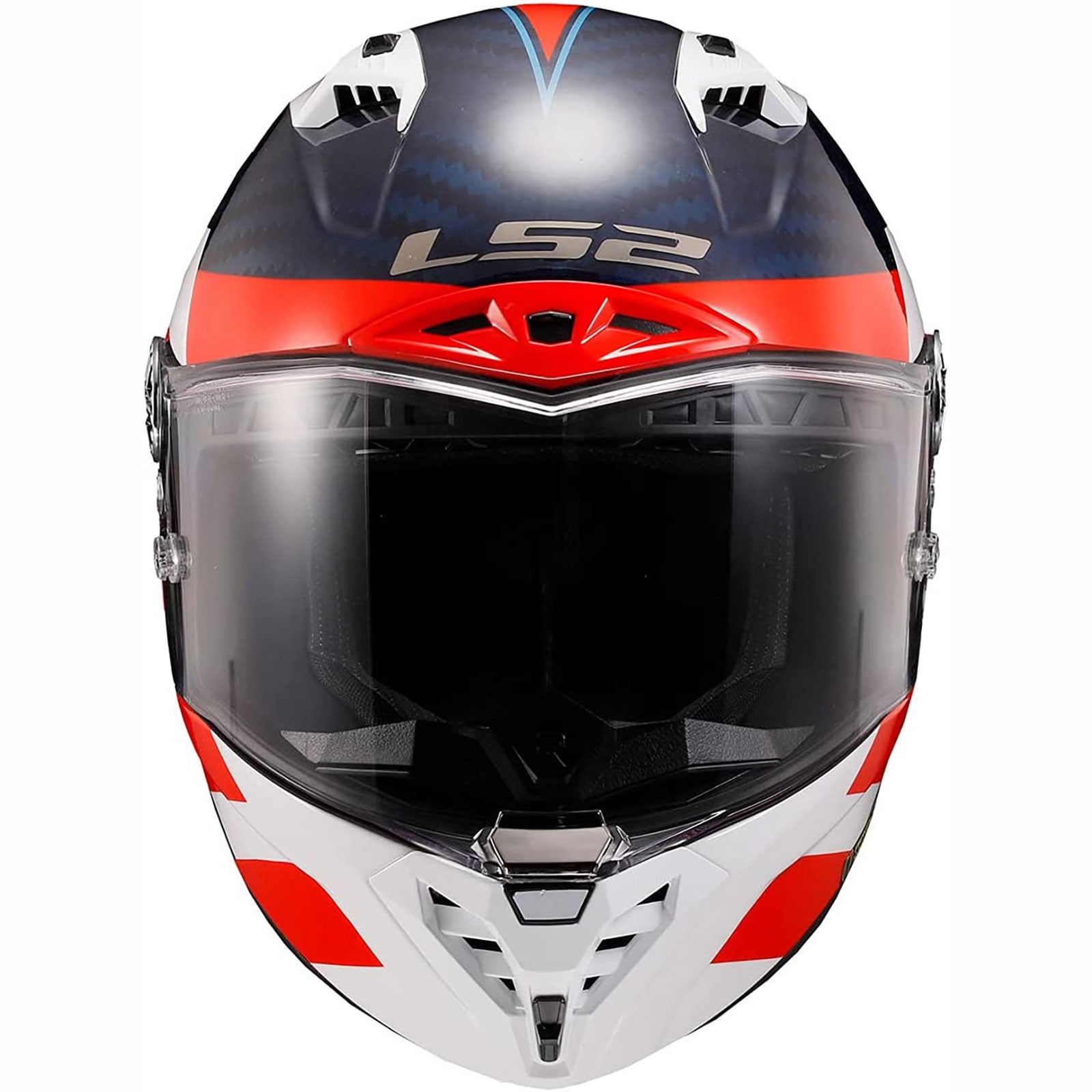 LS2 Thunder C Alliance Red White Blue Helmet size X-Large - Walmart.com