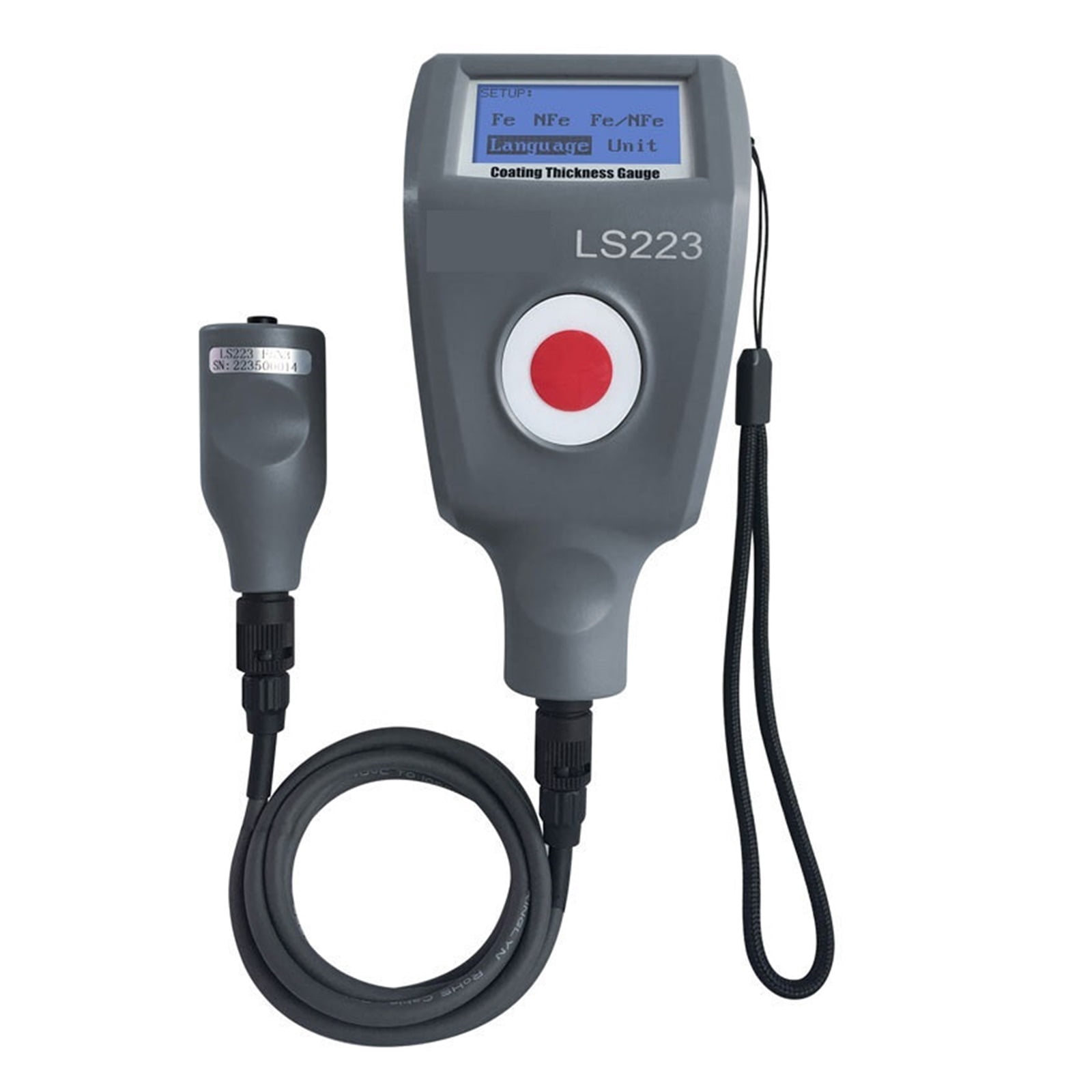 LS223 Wide Range Coating Thickness Gauge Dry Film Thickness Gauge For ...