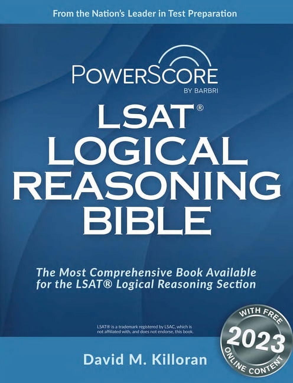 LSAT Bible: Powerscore LSAT Logical Reasoning Bible (Paperback ...