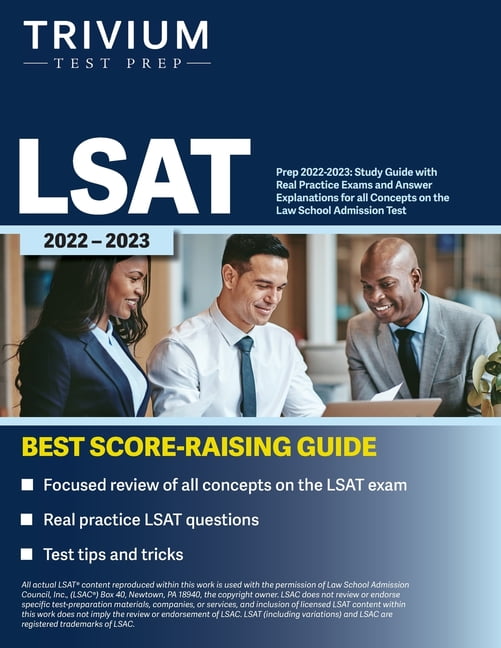 LSAT Prep 2022-2023: Study Guide with Real Practice Exams and Answer ...