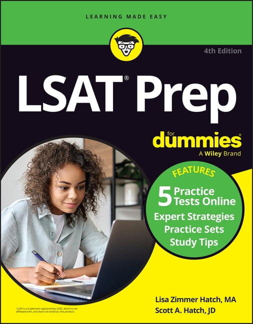 LSAT Prep For Dummies: Book + 5 Practice Tests Online - Walmart.com
