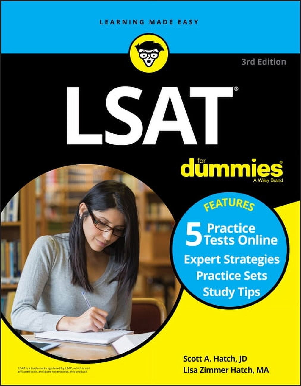 LSAT for Dummies: Book + 5 Practice Tests Online (Paperback) - Walmart.com