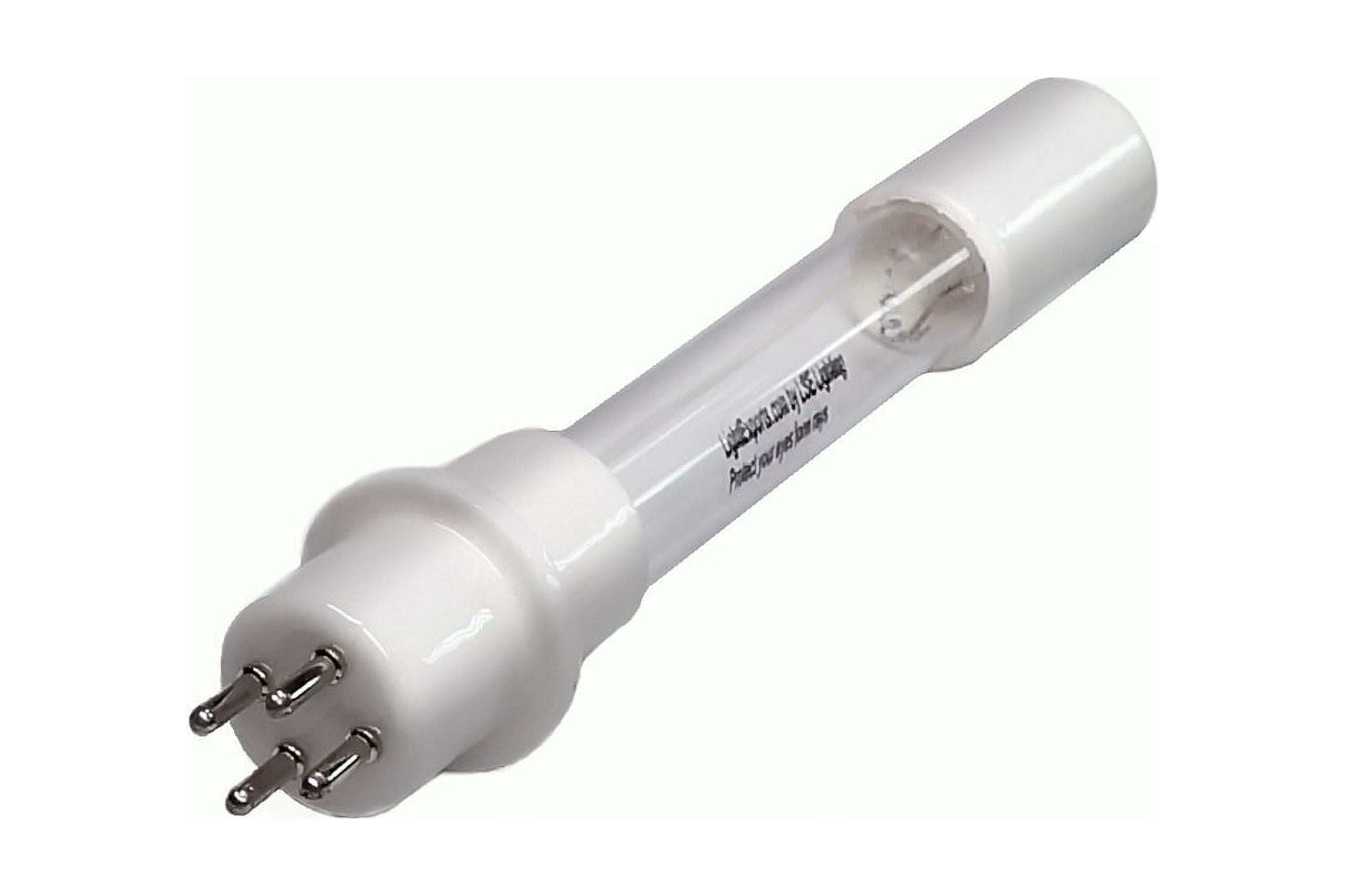 LSE Lighting Germicidal Ultraviolet UV Bulb 8W UVV5CL, Quartz Glass ...