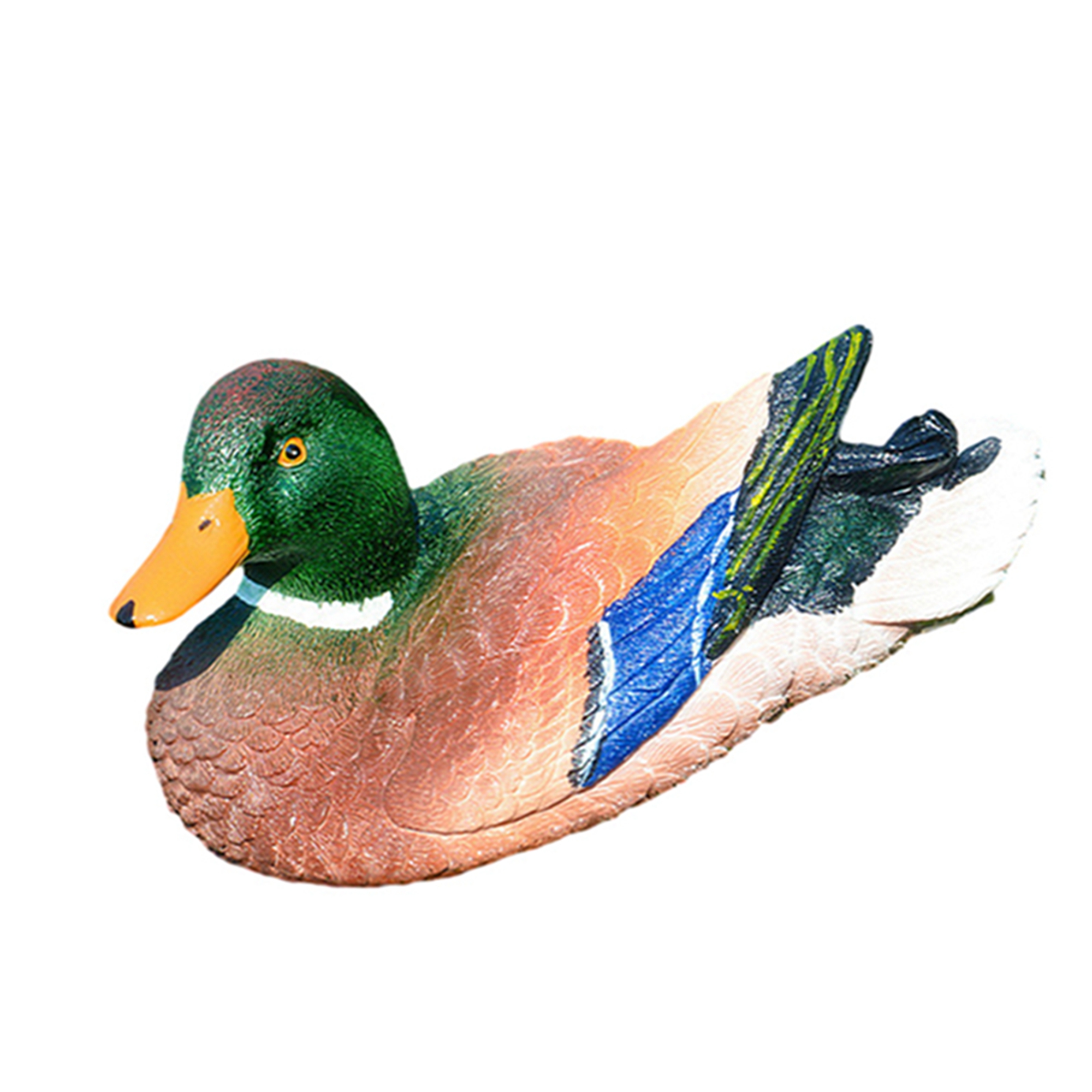 LSFYSZD Pond Floating Duck, Outdoor Fake Resin Duck Decoy Garden Statue ...