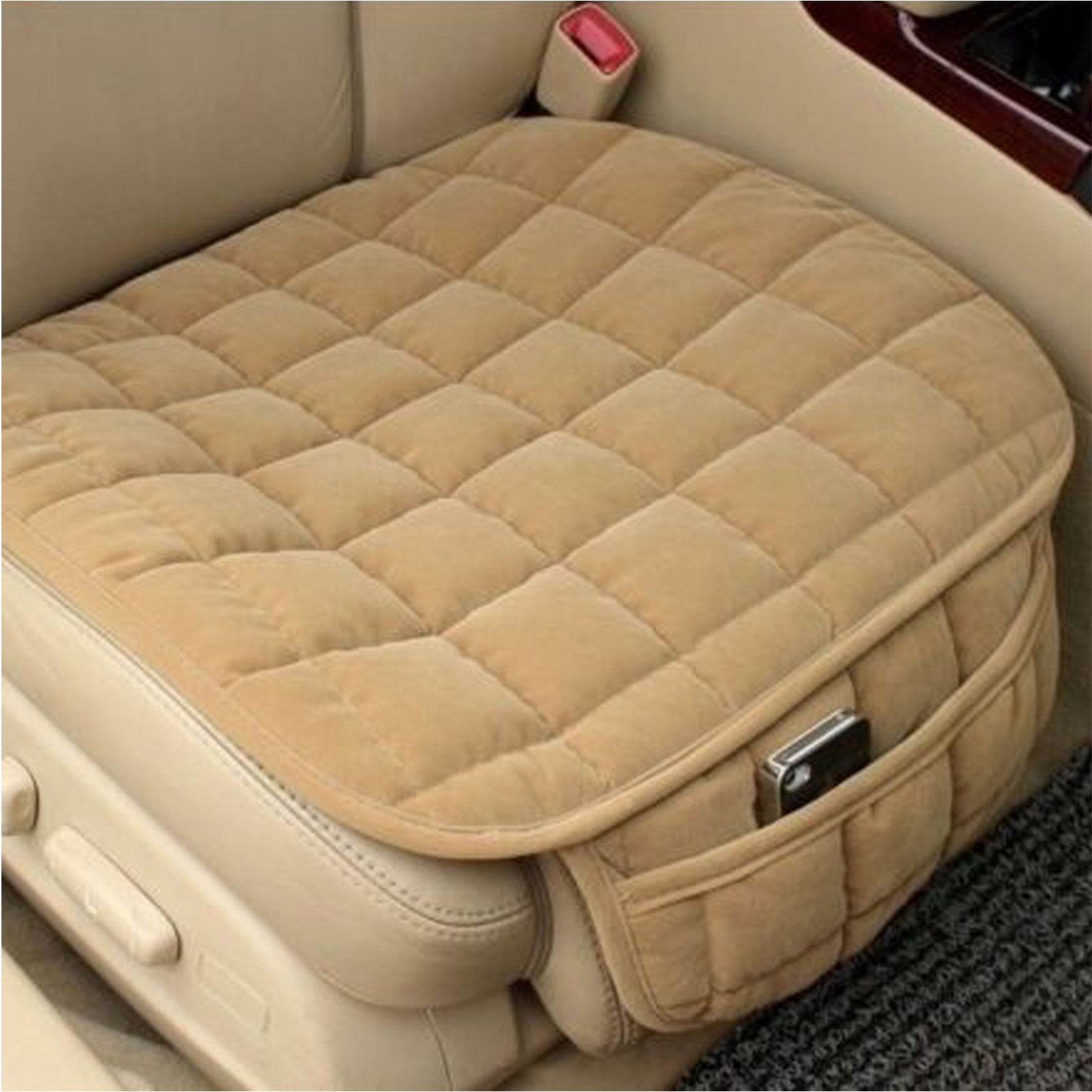 Lsfyszd Universal 3d Car Seat Breathable Plush Pad Mat For Auto Chair