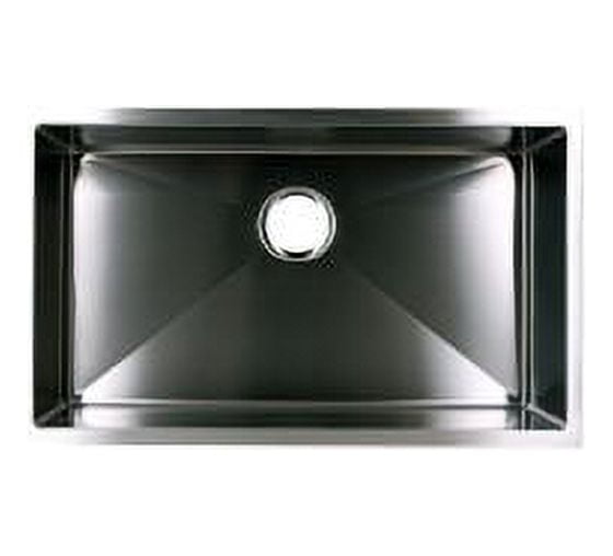 LSH78 Handmade Undermount Single Bowl Stainless Steel Sink - Walmart.com