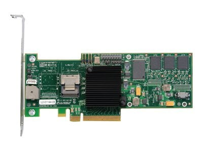 LSI MegaRAID SAS 8704EM2 - Storage controller (RAID) - 4 Channel - SATA ...