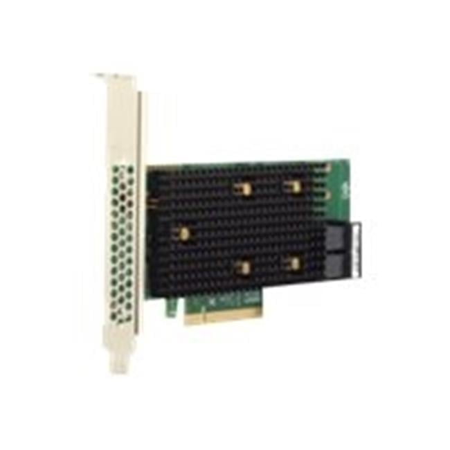 LSI Logic 9500-8i 8 Ports Internal 12Gbs Tri-Mode SATA Plus SAS Plus ...