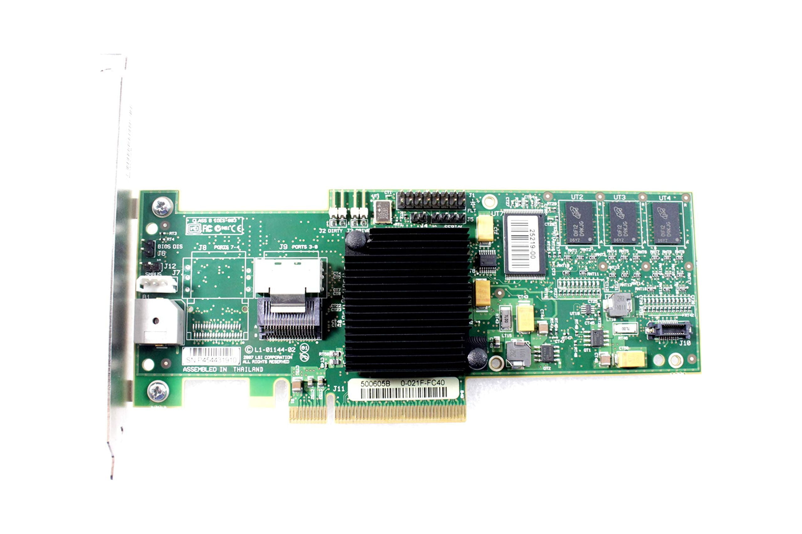 LSI MegaRAID MR SAS 8704EM2 L3-01144-09C Low Profile Raid Controller Card - Walmart.com