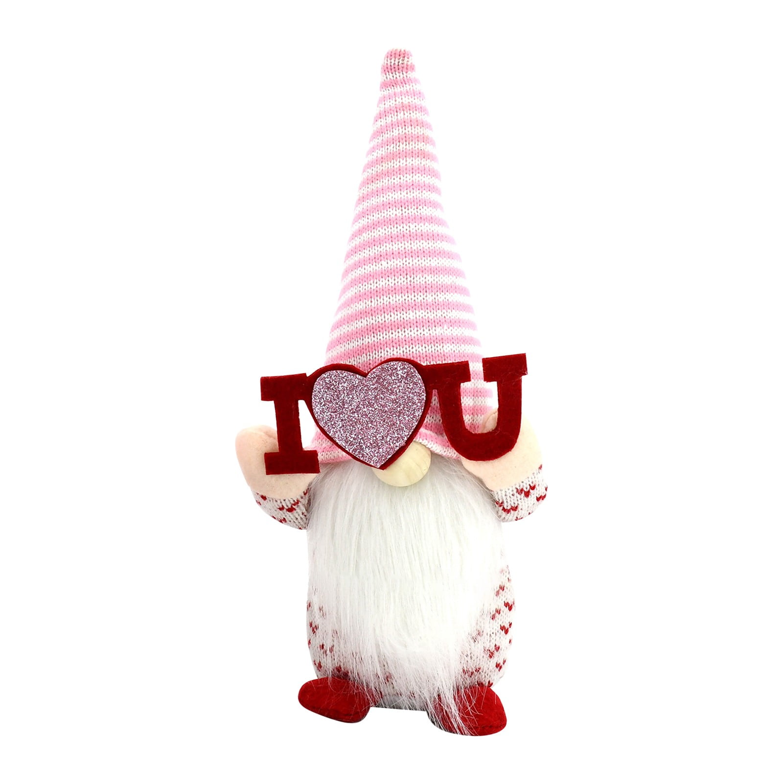 LSLJS 2 Pcs Valentine Faceless Gnome Doll, Valentine Decorations 14.2 ...