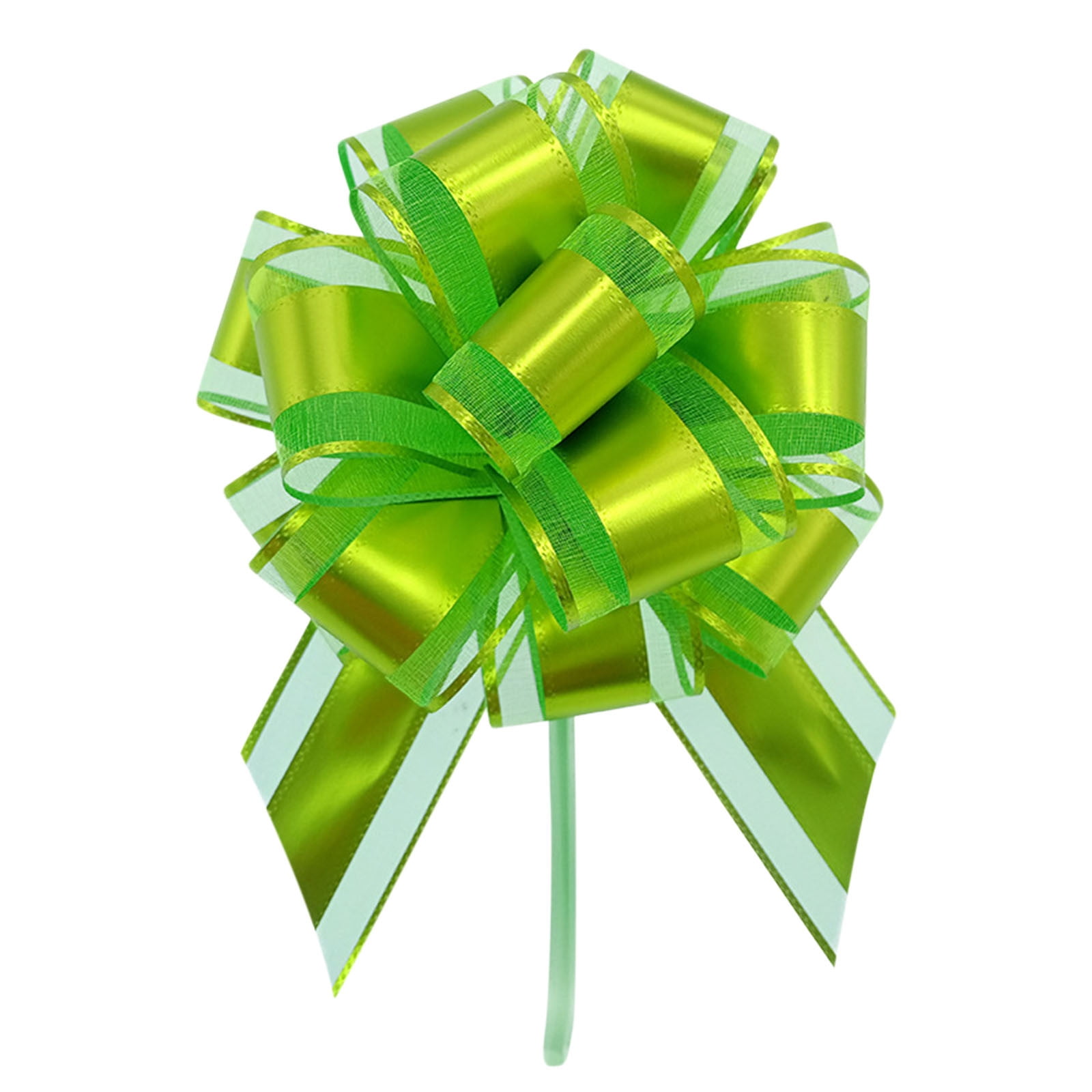 LSLJS 20 Pcs Christmas Pull Bows with Ribbon, Solid Color Gift Wraping ...