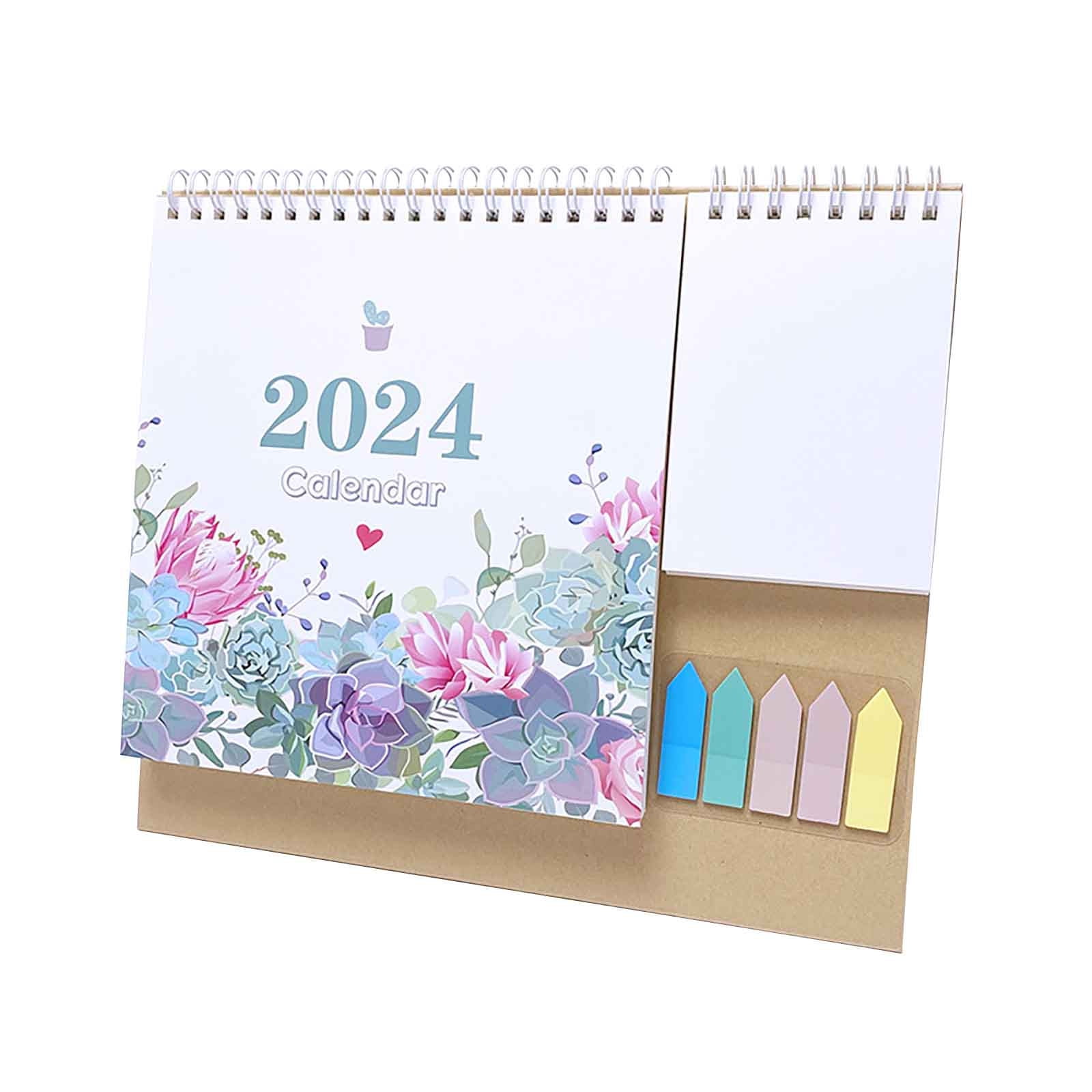 LSLJS 2027 Desktop Calendar - Coil Flip Schedule Planning Calendars ...