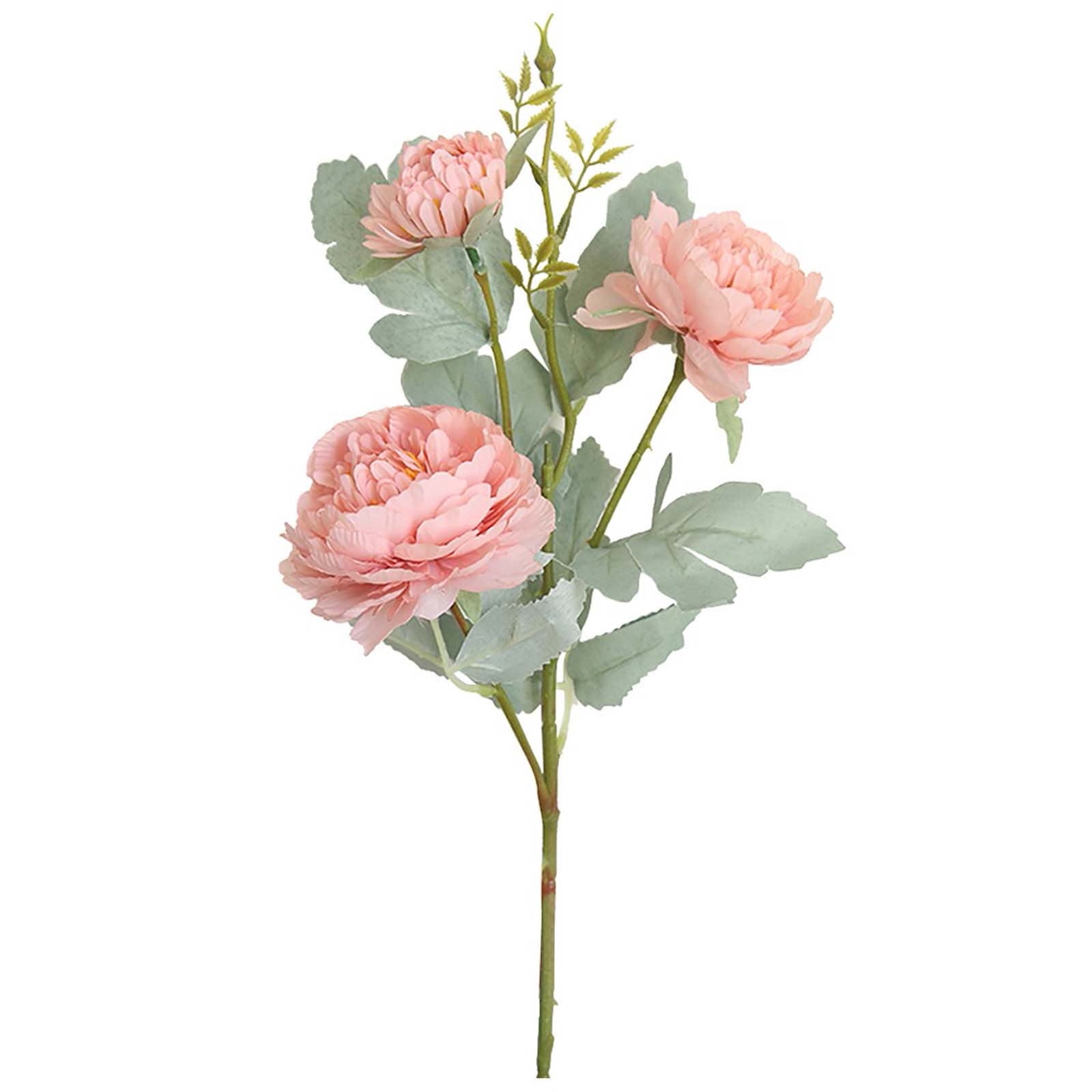 LSLJS Artificial Flowers Realistic Peony Plastic Flowers Decoration, No ...