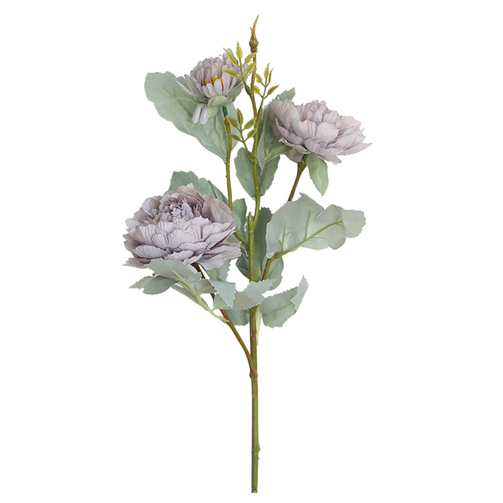 LSLJS Artificial Flowers Realistic Peony Plastic Flowers Decoration, No ...