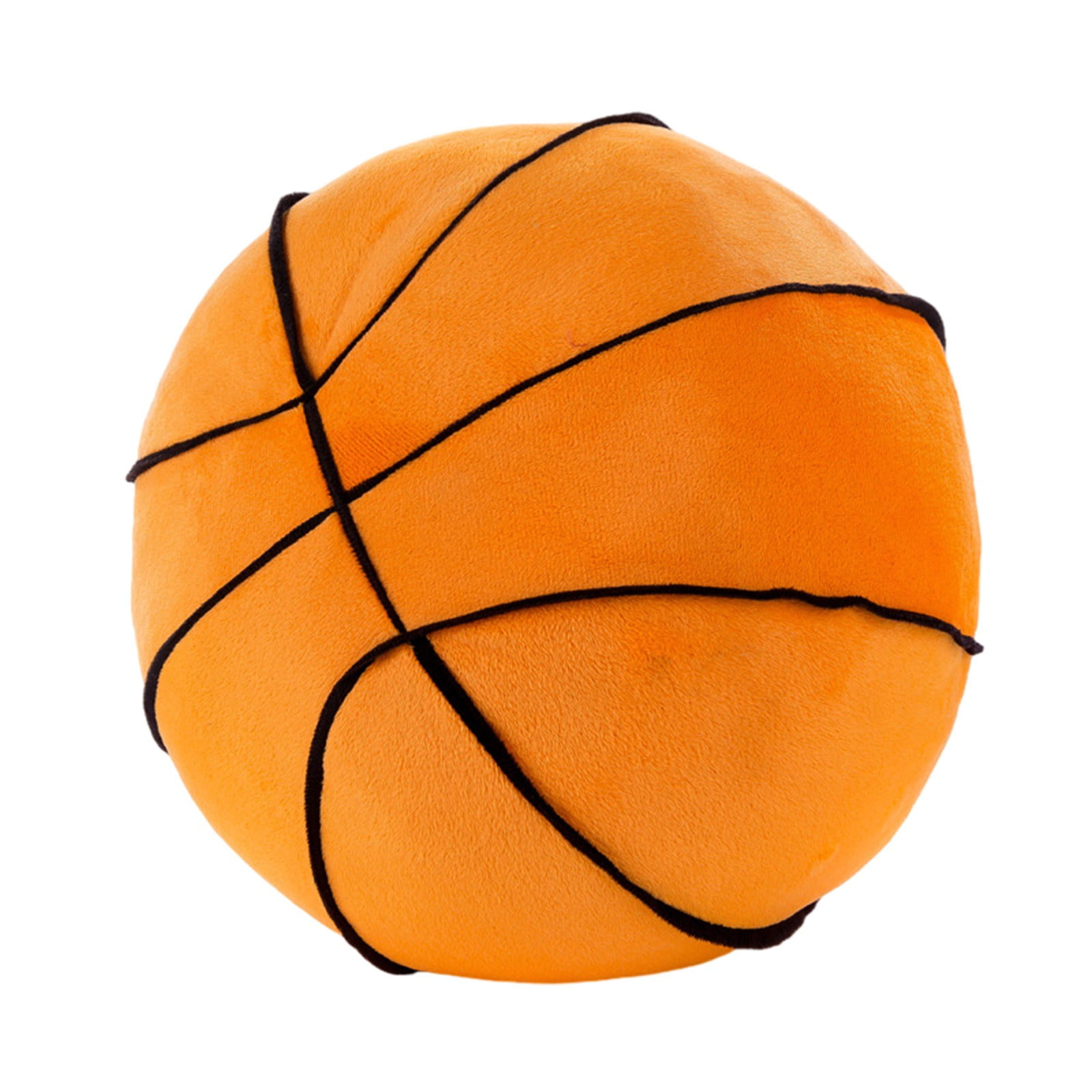 LSLJS Basketball Throw Pillows, 11 inch Stuffed Sports Balls Toy Round ...