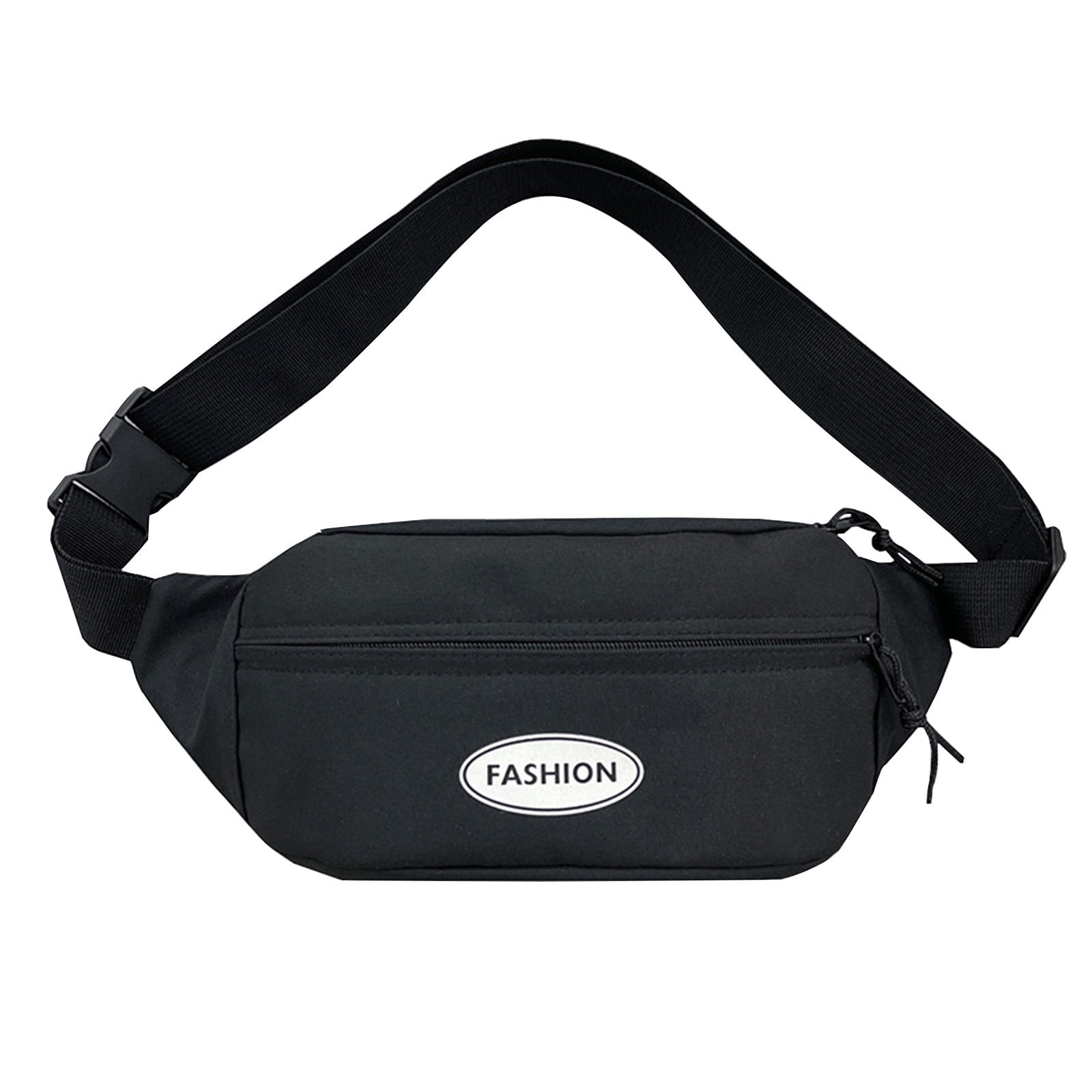 LSLJS Casual Sling Bag for Men Women, Fashion Buckle Bum Bag Shoulder ...