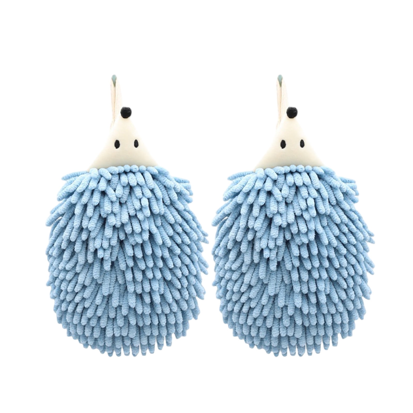 LSLJS Chenille Hand Towel, Cute Hedgehog Design Microfiber Hand Towels ...