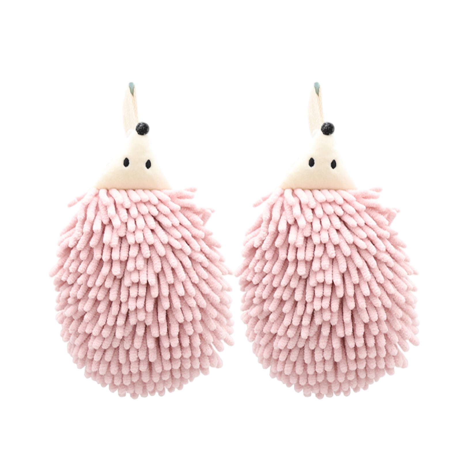 LSLJS Chenille Hand Towel, Cute Hedgehog Design Microfiber Hand Towels ...