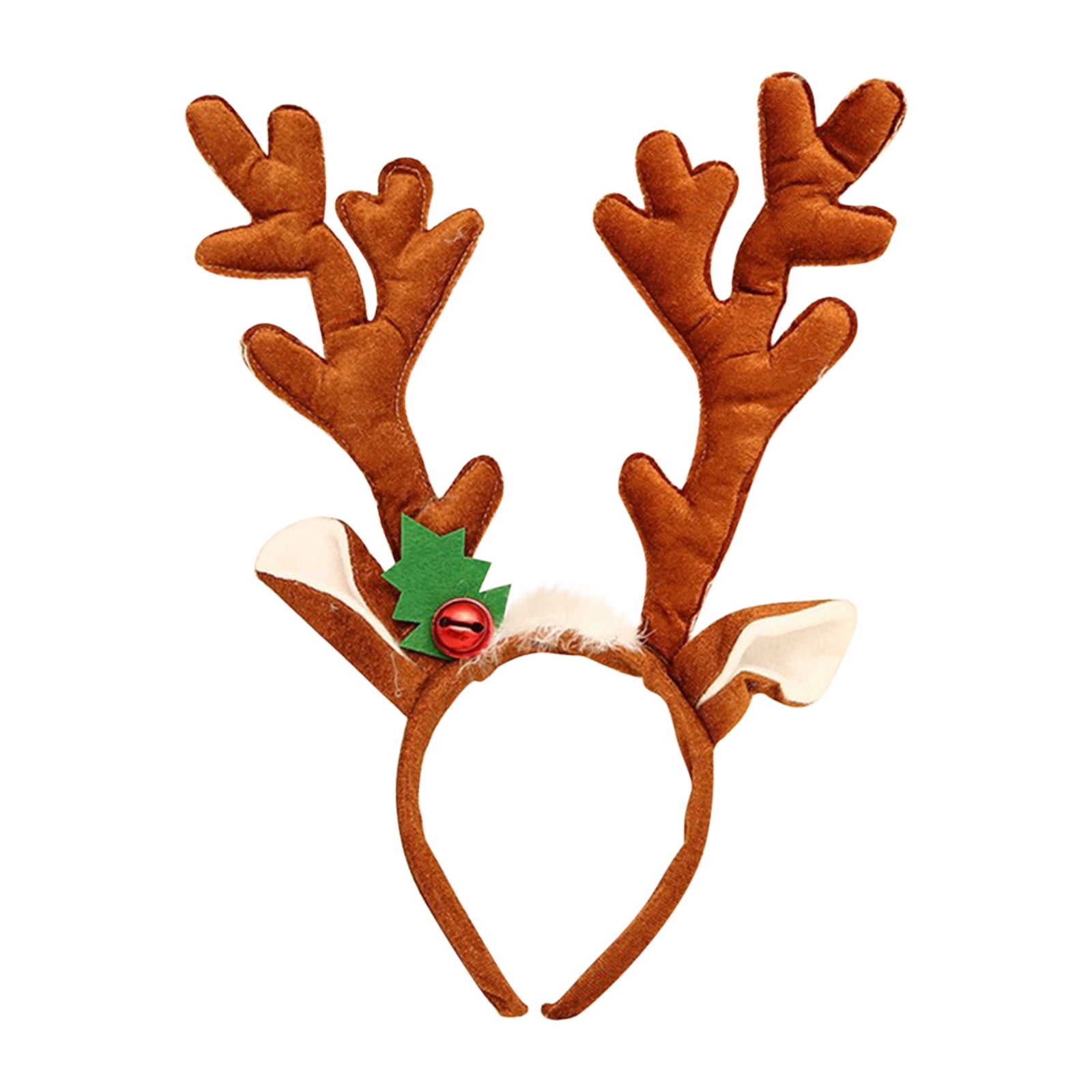 LSLJS Christmas Reindeer Headband for Women/Men, 15 inch Fabric ...