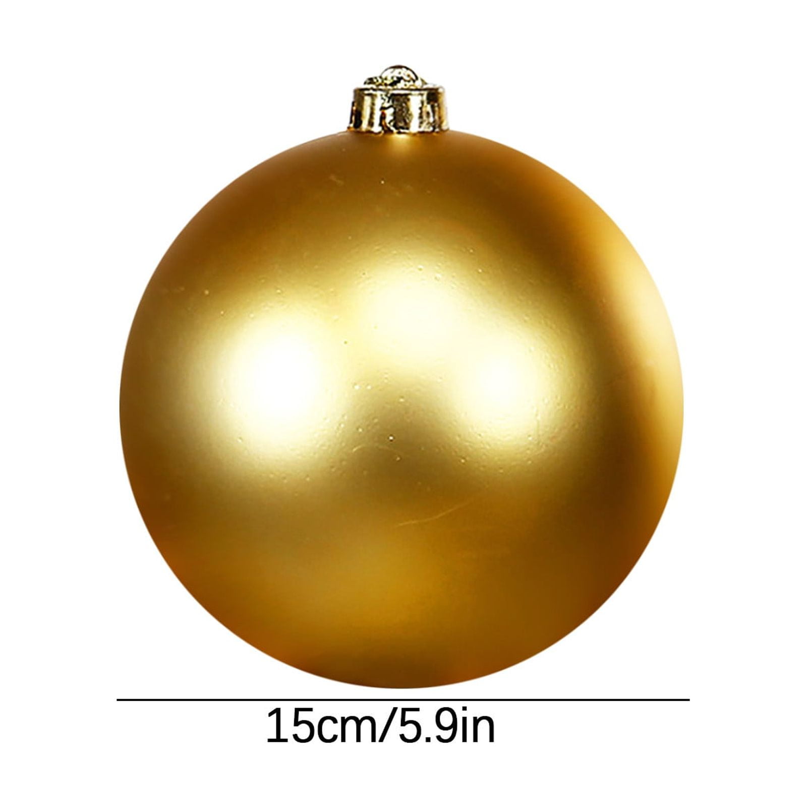 LSLJS Christmas Tree Ball Ornaments - 5.9 inch Large Matte Surface ...