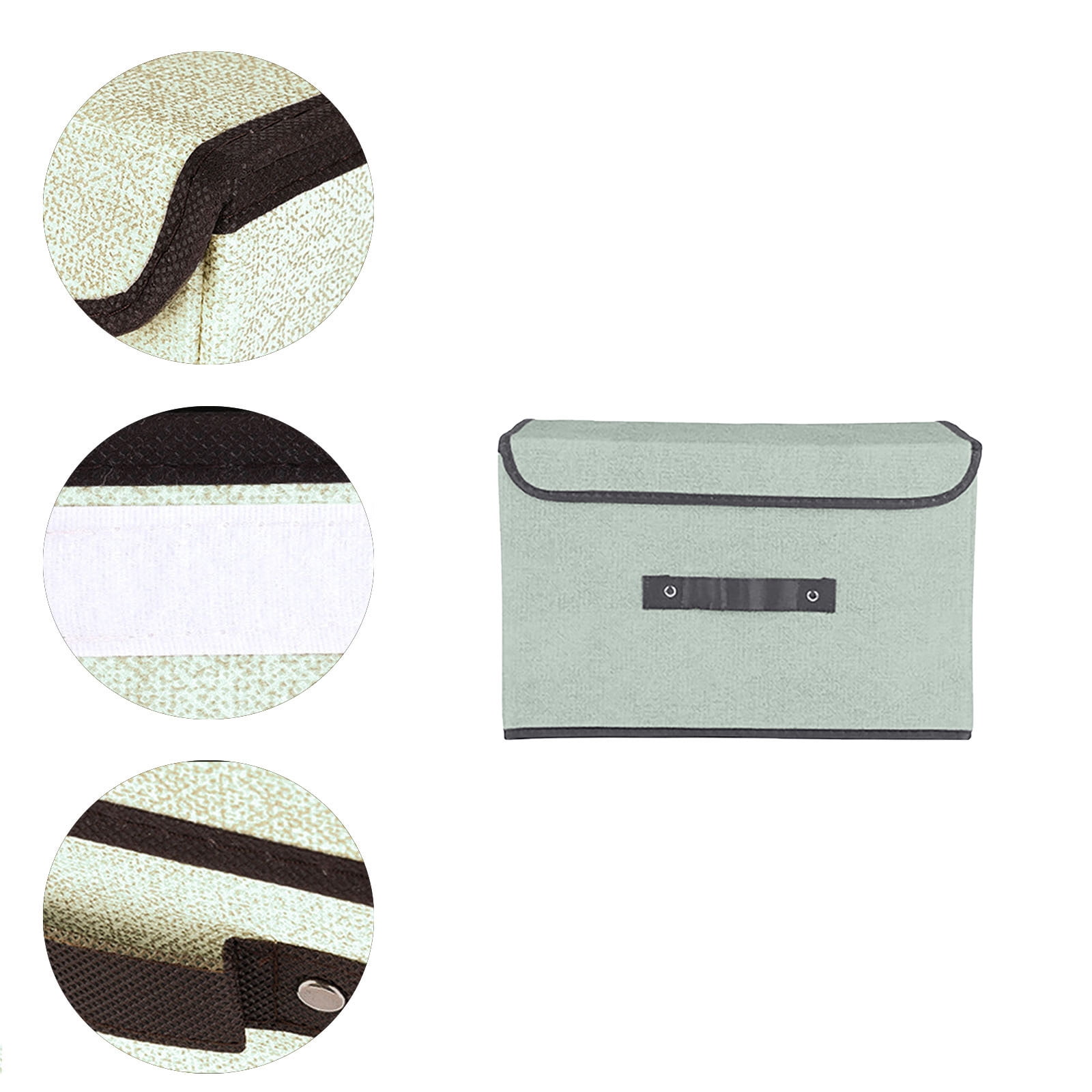 LSLJS Clothes Storage Bins Closet Organizers and Storage, Linen Fabric ...