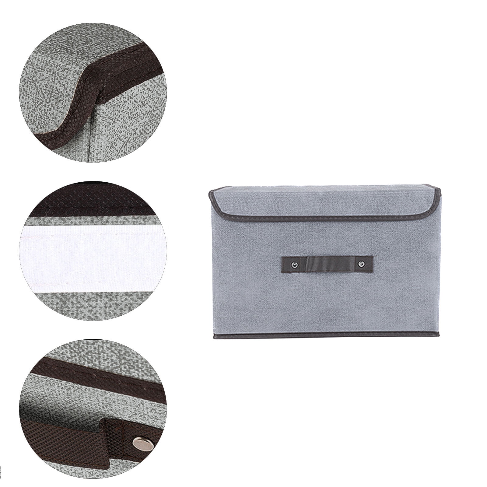 LSLJS Clothes Storage Bins Closet Organizers and Storage, Linen Fabric ...