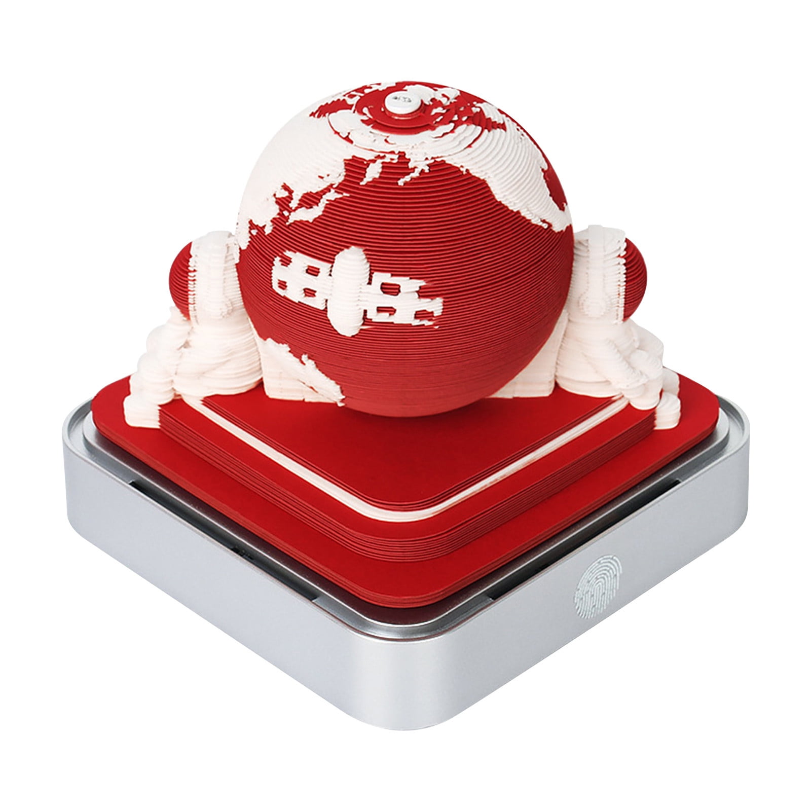 LSLJS Desk Calendar 2024 - 3D Paper Carving Calendar Art Earth ...