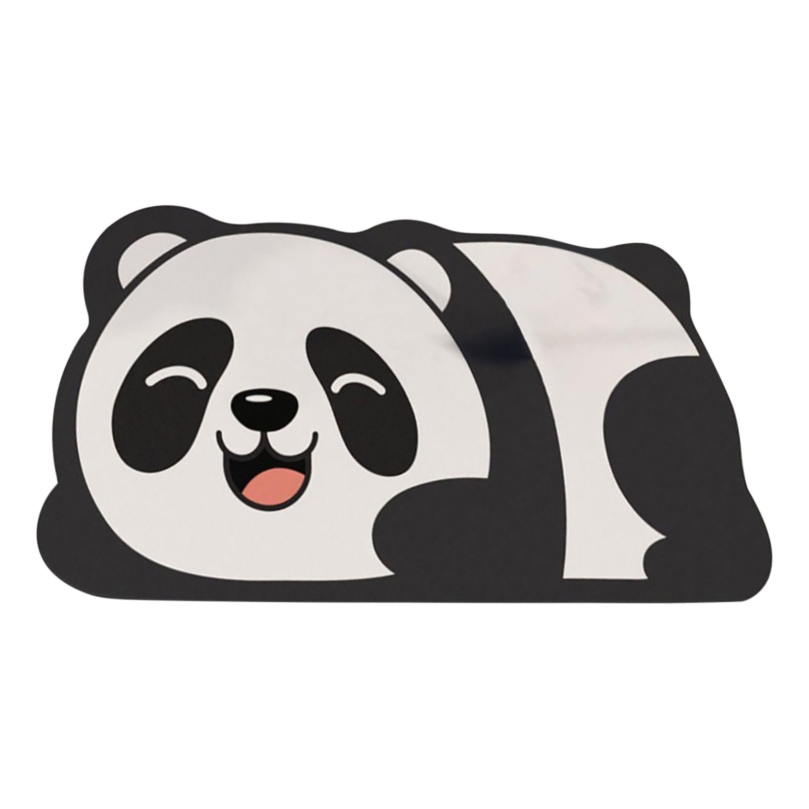 LSLJS Diatomaceous Bathroom Rugs lying Panda Mat,Cute Animals Pattern ...