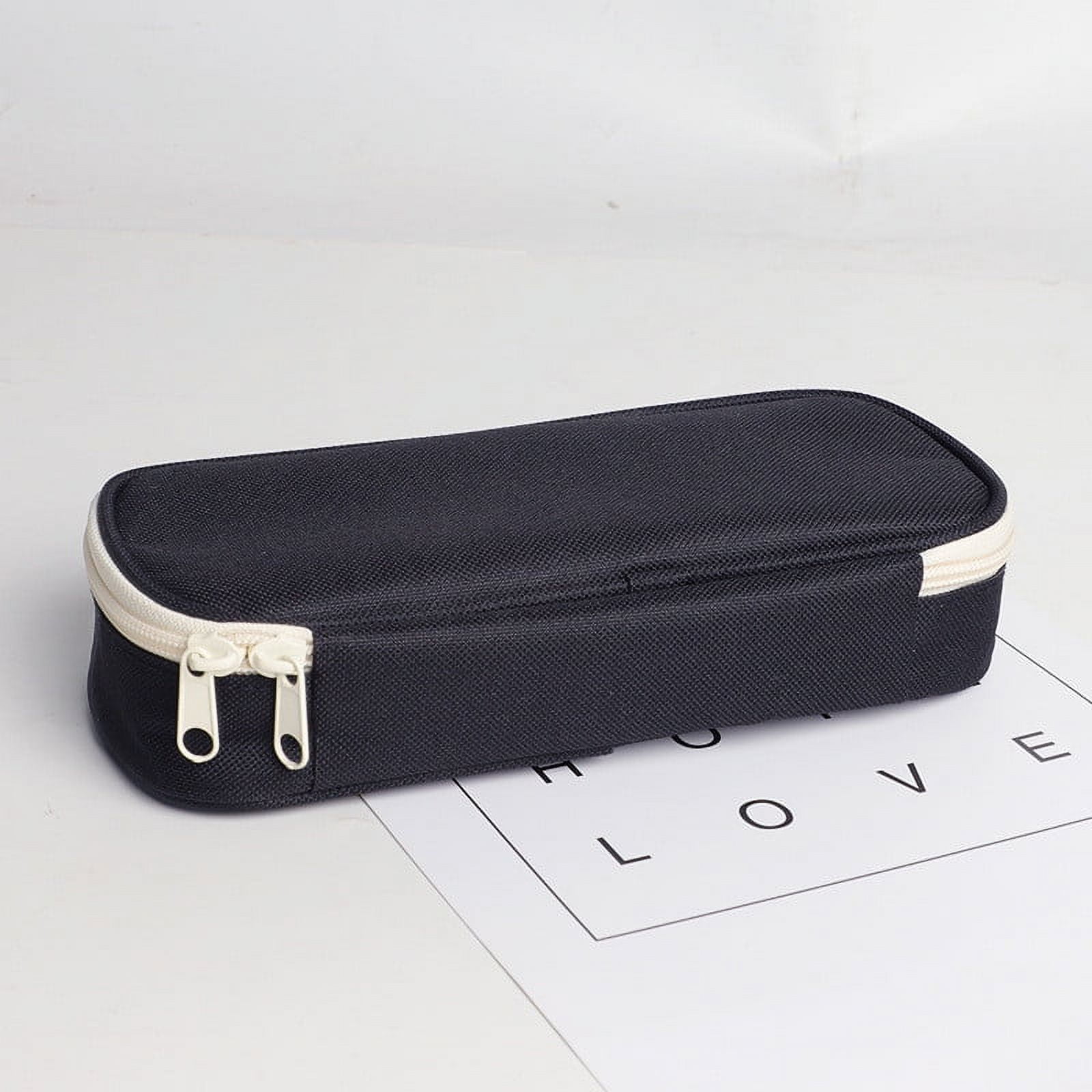 LSLJS Sturdy Pen Pouch Large Storage Stationery Pencil Bag Creative ...