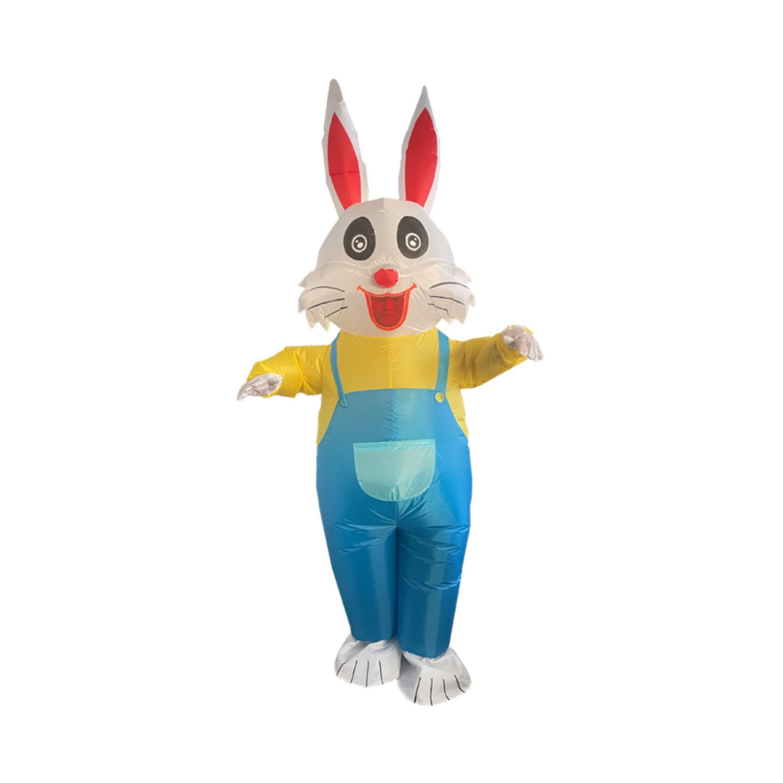 LSLJS Easter Inflatable Bunny Costume for Adult, Easter Decorations ...