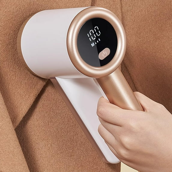 LSLJS Fabric Shaver-Rechargeable Lint Shaver Digital Display Blades ...