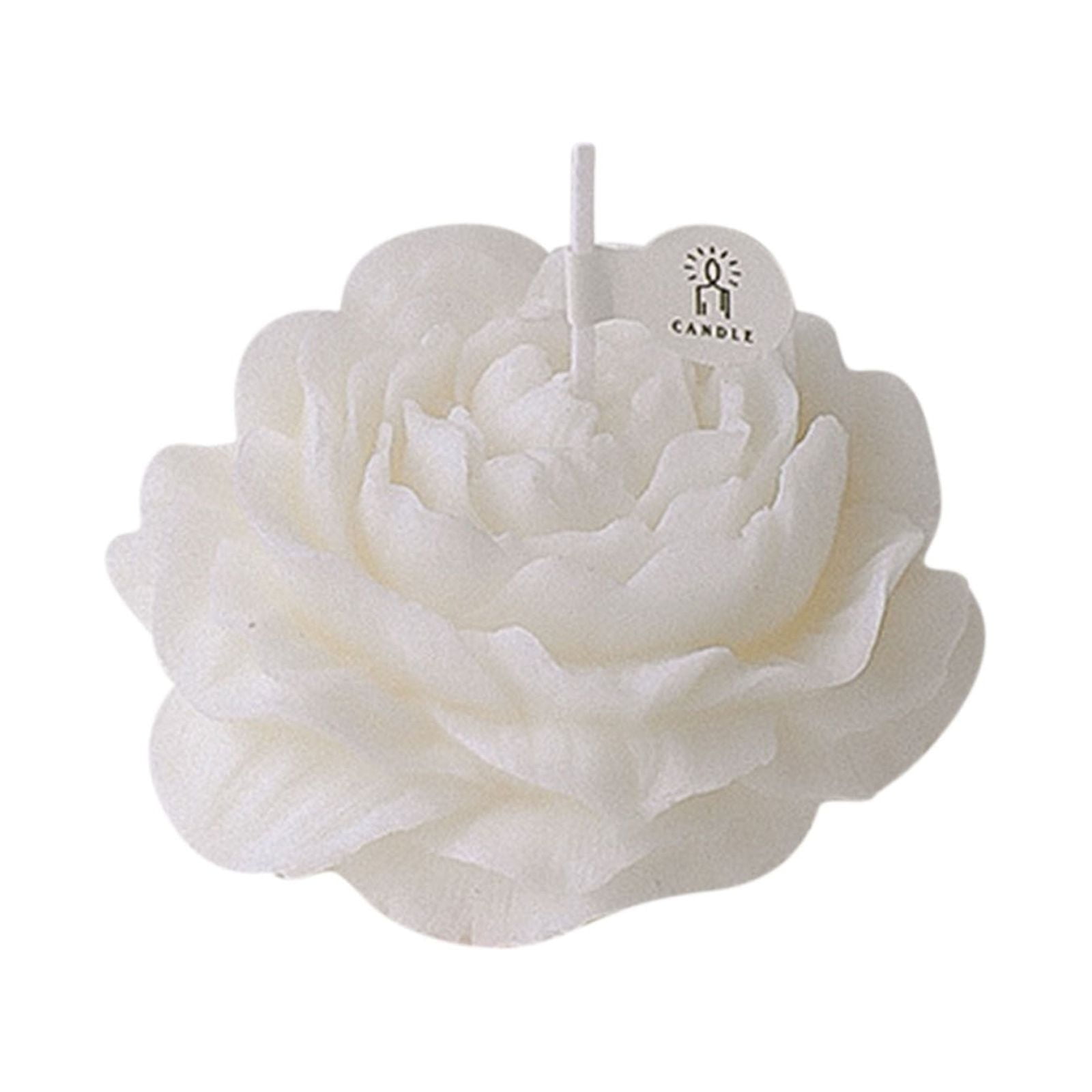 LSLJS Flowers Scented Candle, Valentine Gifts Realistic Peony Shape ...