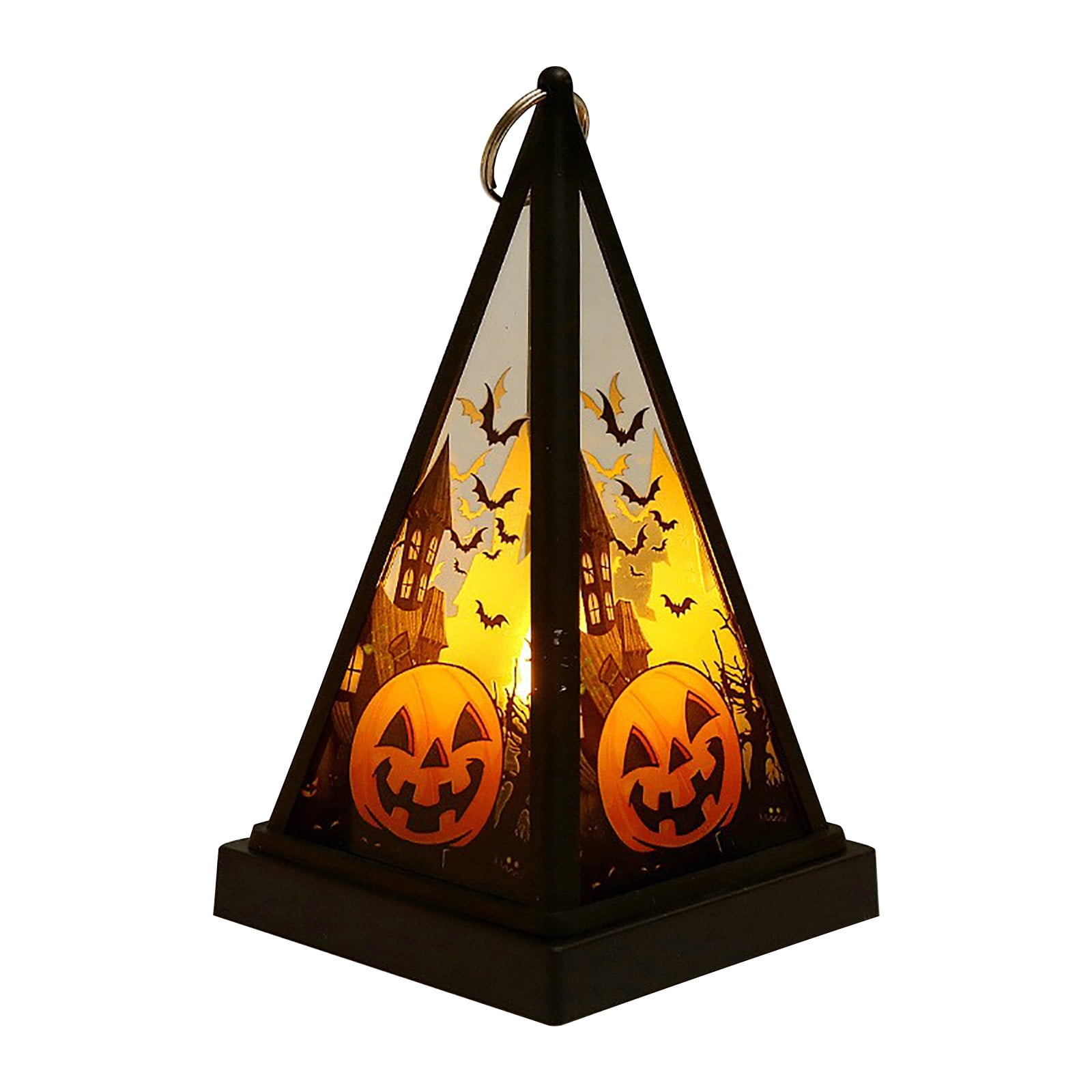 LSLJS Halloween Candle Lantern,Halloween Decorations Vintage LED Candle ...