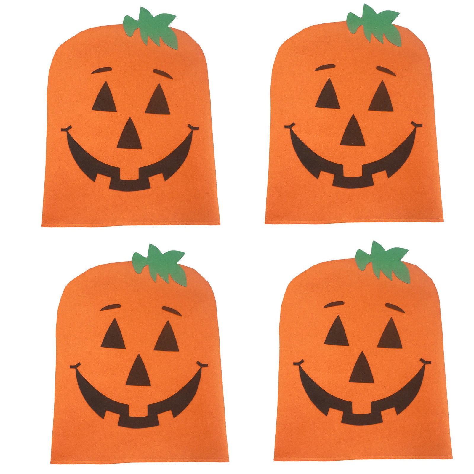 LSLJS Halloween Seater Back Chair Cover,4PC Halloween Decorations ...