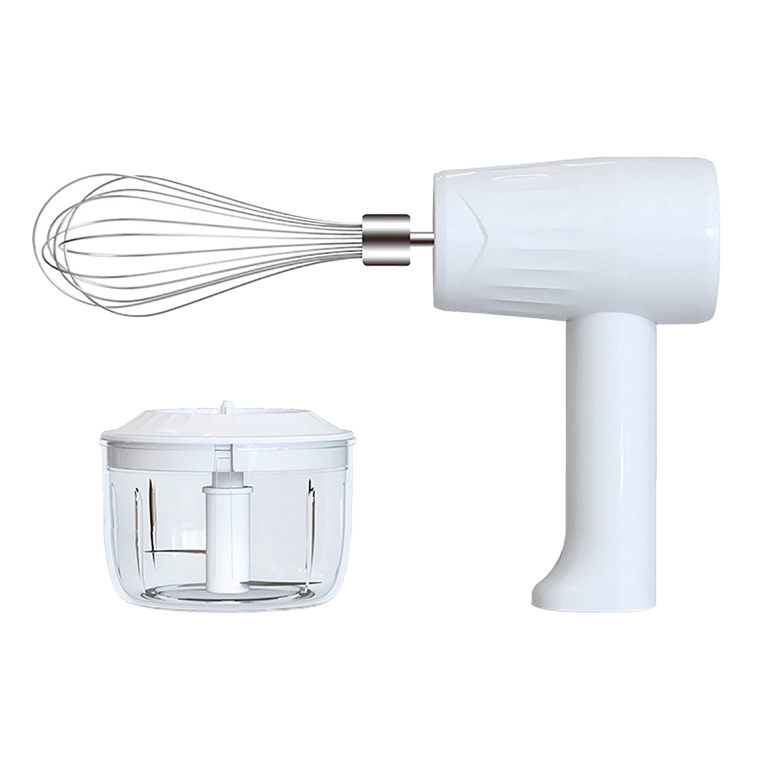 LSLJS Hand Mixer,Food Chopper,2 In 1 Portable Electric Wireless ...
