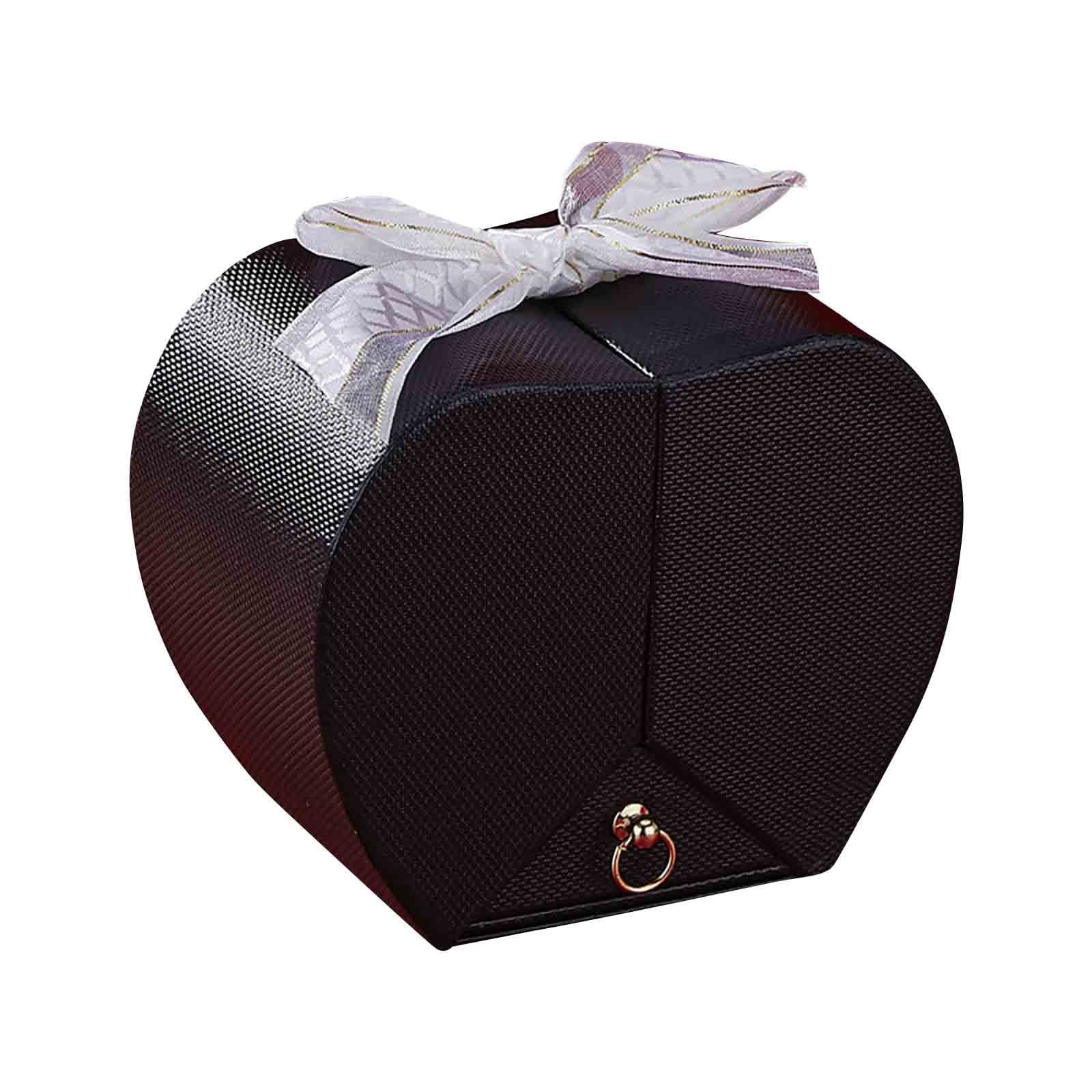 LSLJS Heart Shape Gift Box, Valentine's Gifts for Her Double Door ...