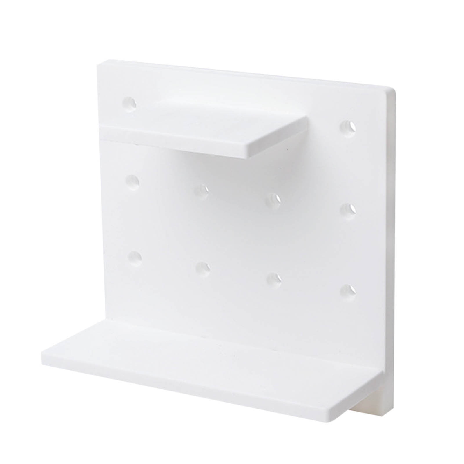 LSLJS Hole Plate Storage Rack, Bathroom Organizers and Storage Wall ...