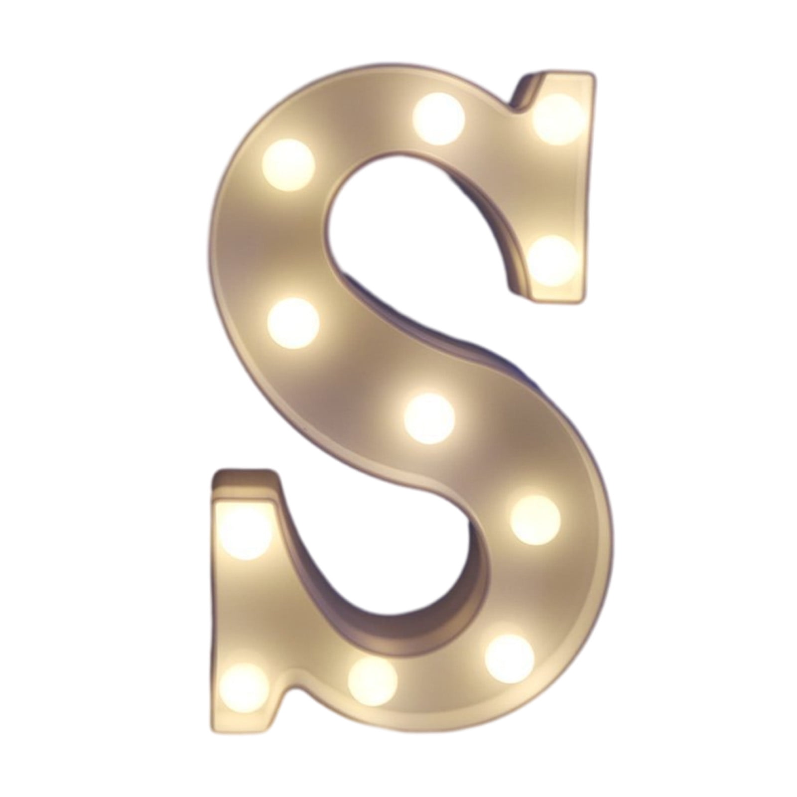 LSLJS LED Letters Lights Sign, 10.6 inch Chriastmas Decorations Warm ...
