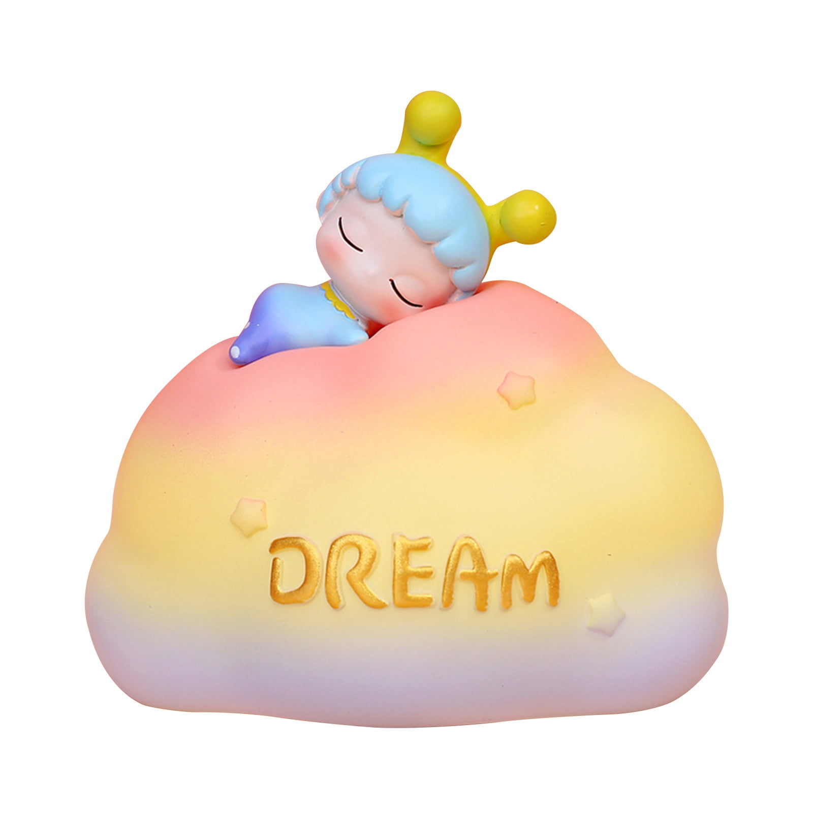 LSLJS LED Night Light Creative Luminous Night Kawaii Moon & Cloud ...