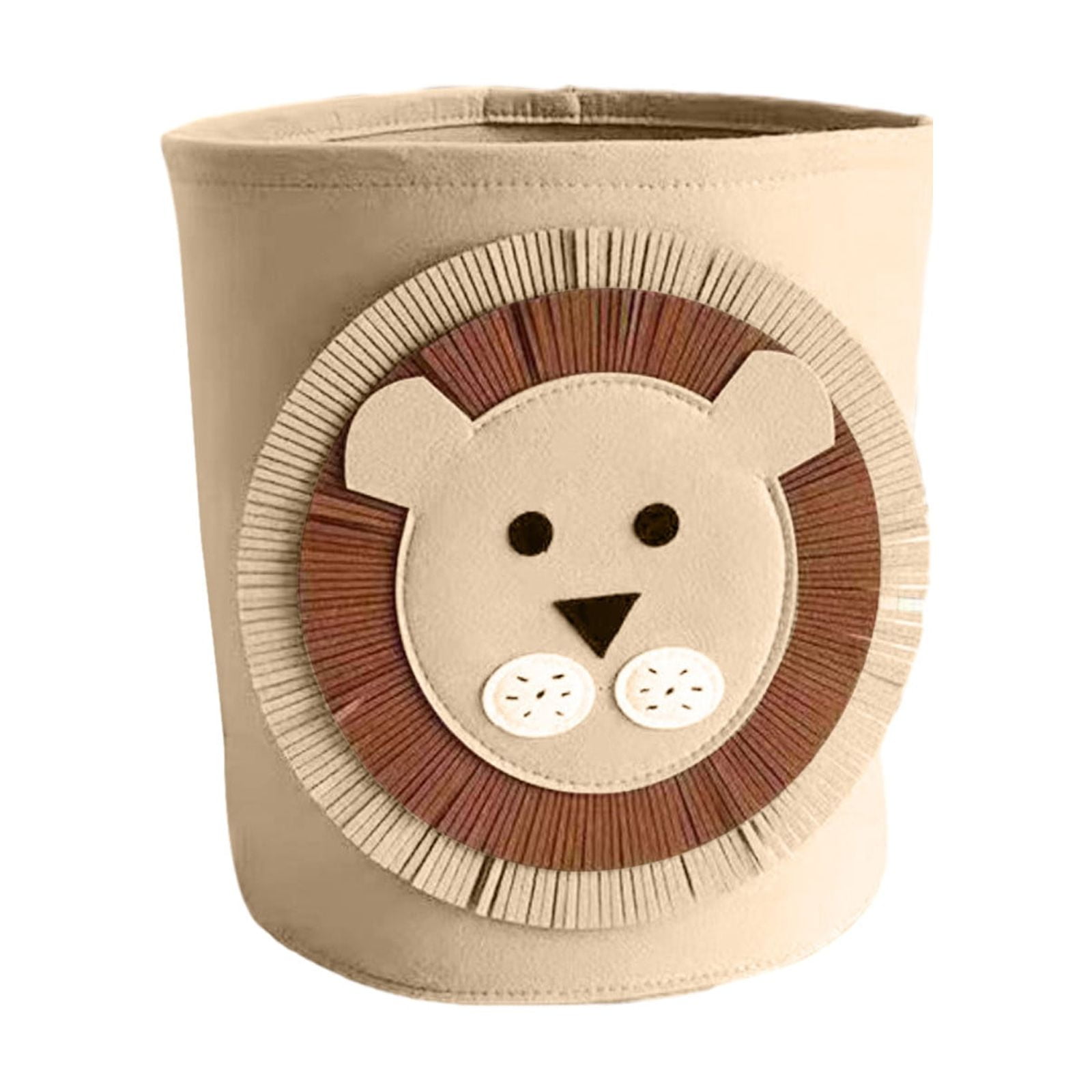 LSLJS Large Laundry Hamper, Cute Animals Design Non-woven Foldable ...