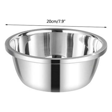 Moocorvic Stainless Steel Bowls , Metal Large Mixing Bowl Metal Basin ...