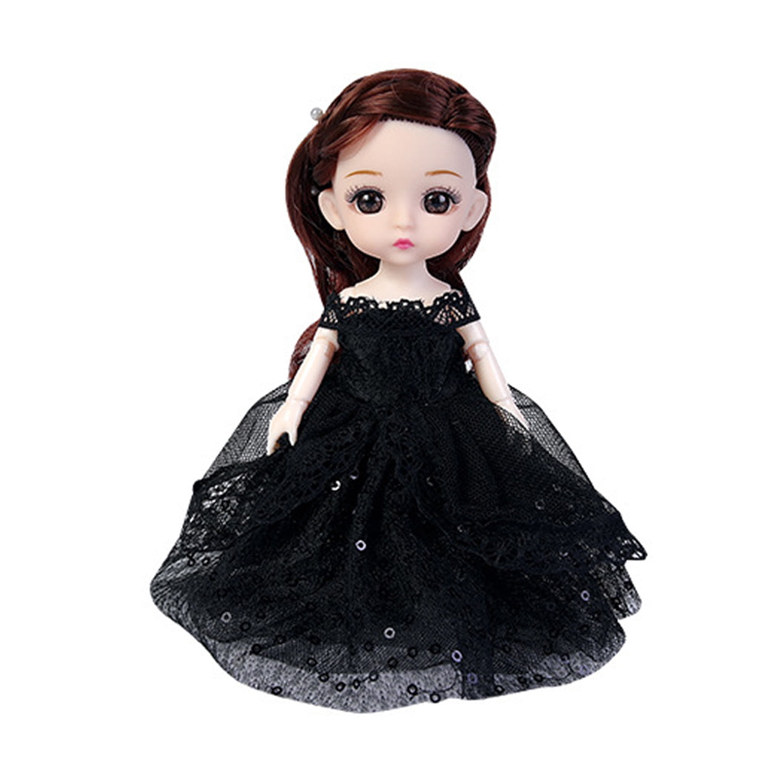 LSLJS Mini Baby Girl Doll, Toddlers Toys, 6 inch Miniature Movable ...