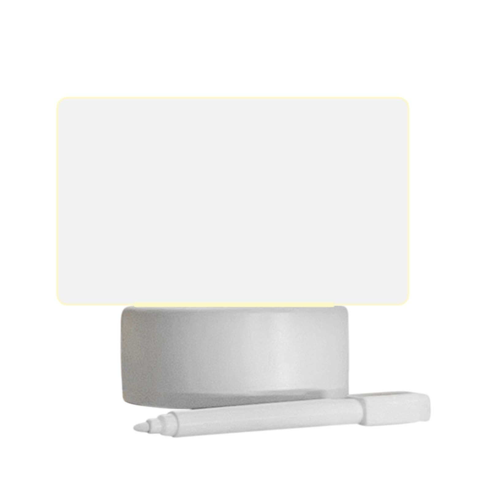 LSLJS Note Board Led Night Transparent Rectangle Shape Writable Design ...