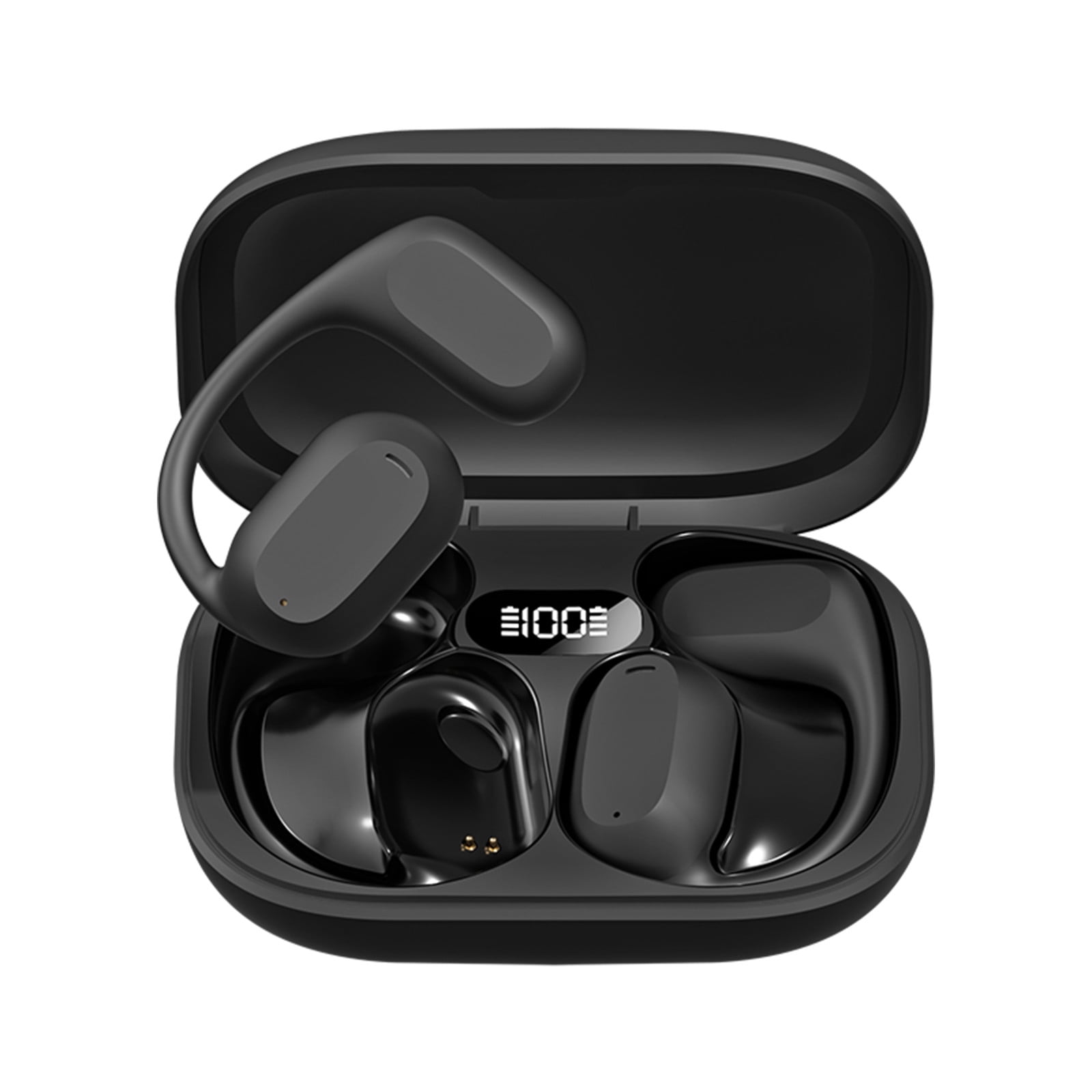 LSLJS Open Ear Headphones, Bluetooth 5.3 Bone Conduction Wireless ...