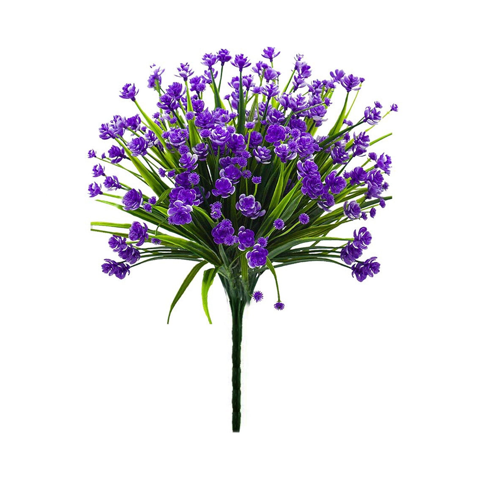 Lksixu Outdoor Artificial Flowers Realistic Plastic Fake Flowers ...