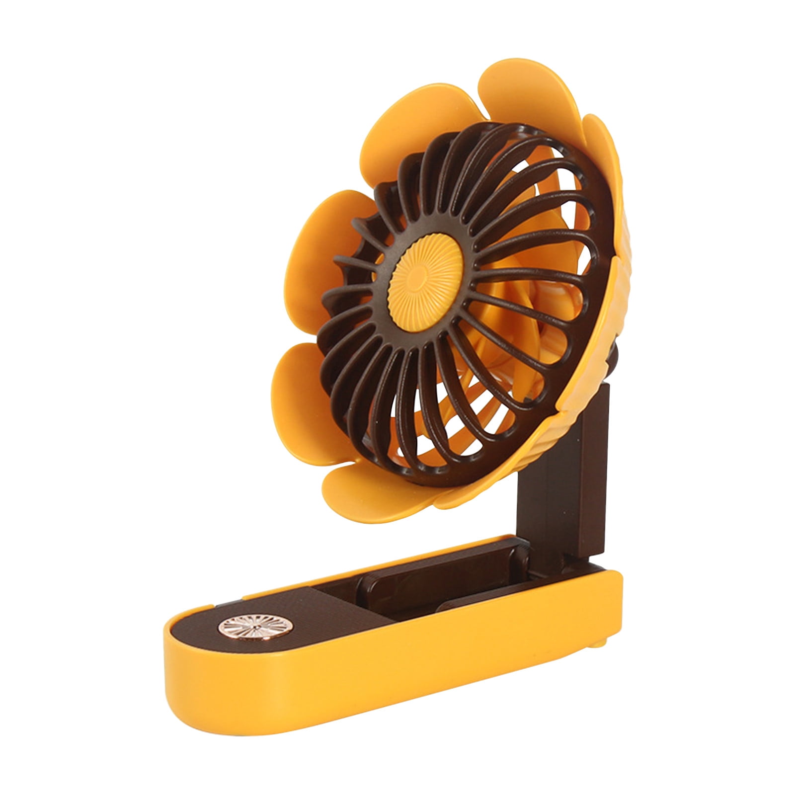 LSLJS Portable Handheld Fan, Powerful Mini Personal Fan Cute Flower ...