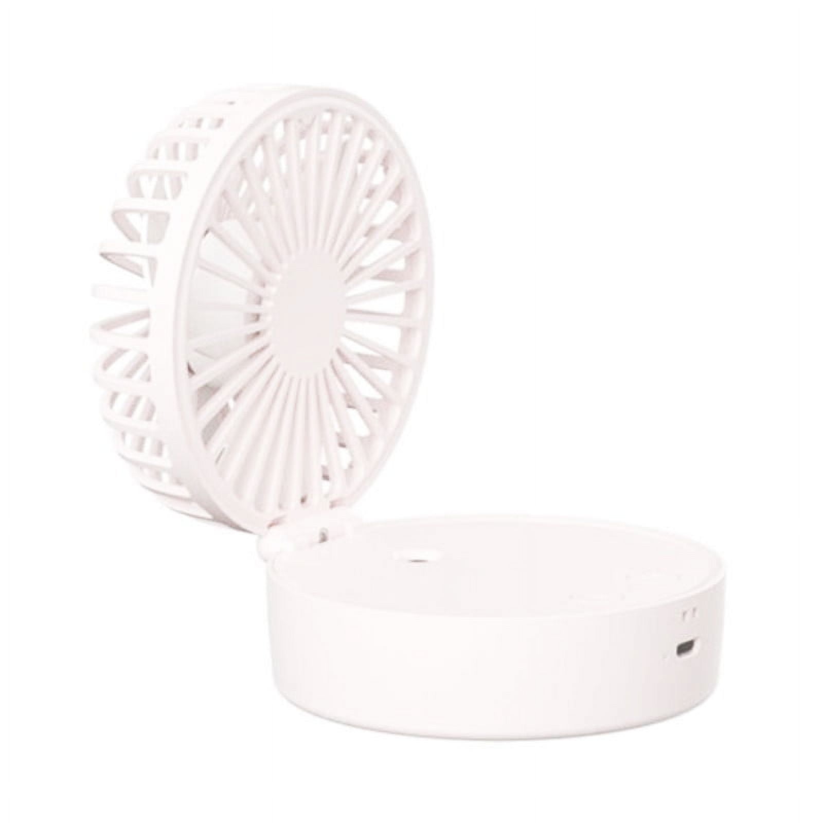LSLJS Small Personal Desk Fan with Mist Spray, Portable Desktop Table ...